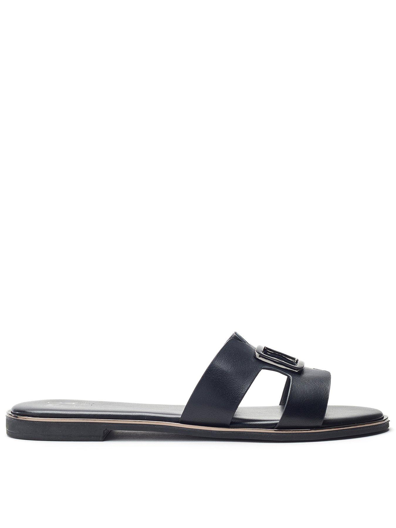 Moda In Pelle Jeanie Smart Sliders - Black | Very