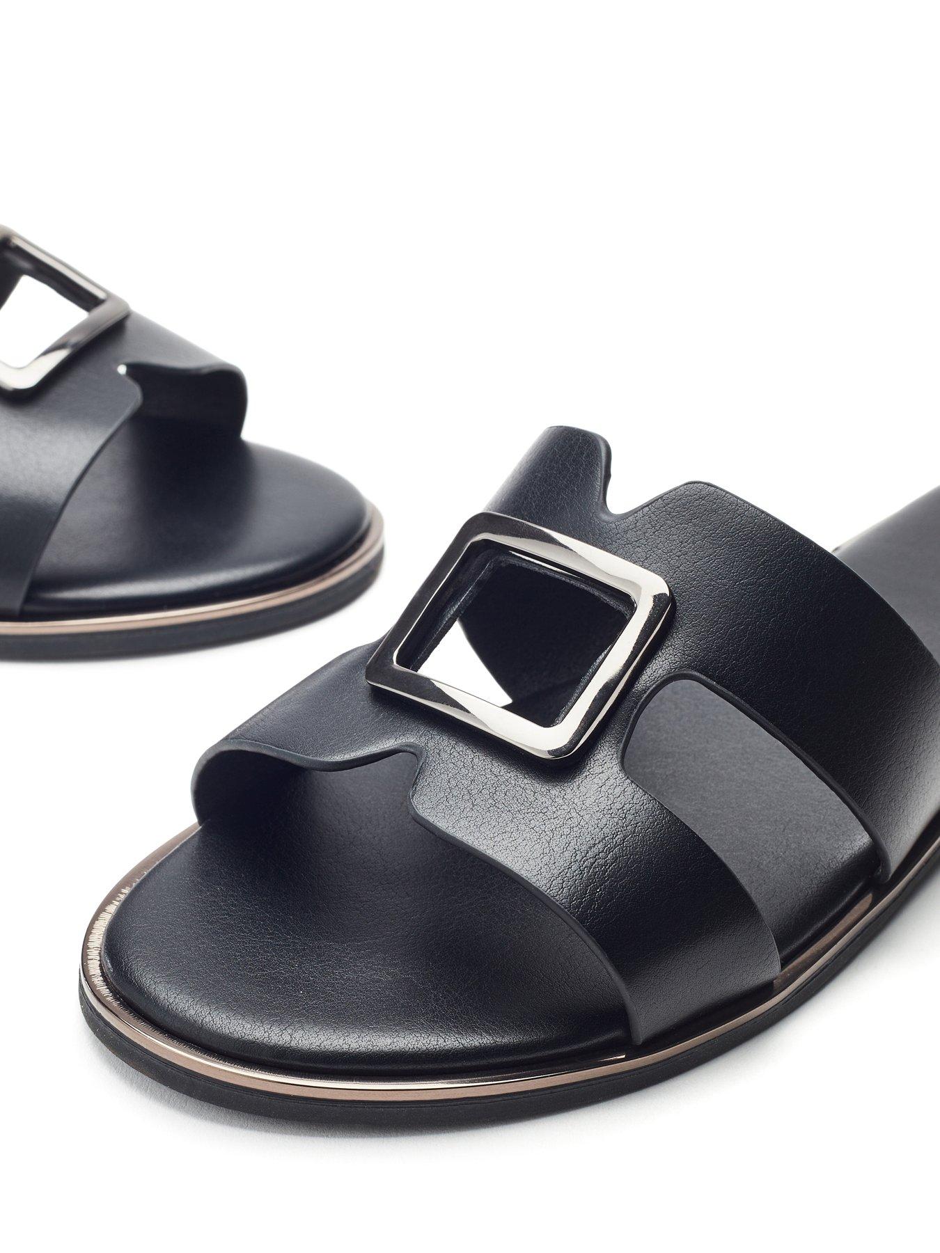 Moda In Pelle Jeanie Smart Sliders - Black | Very