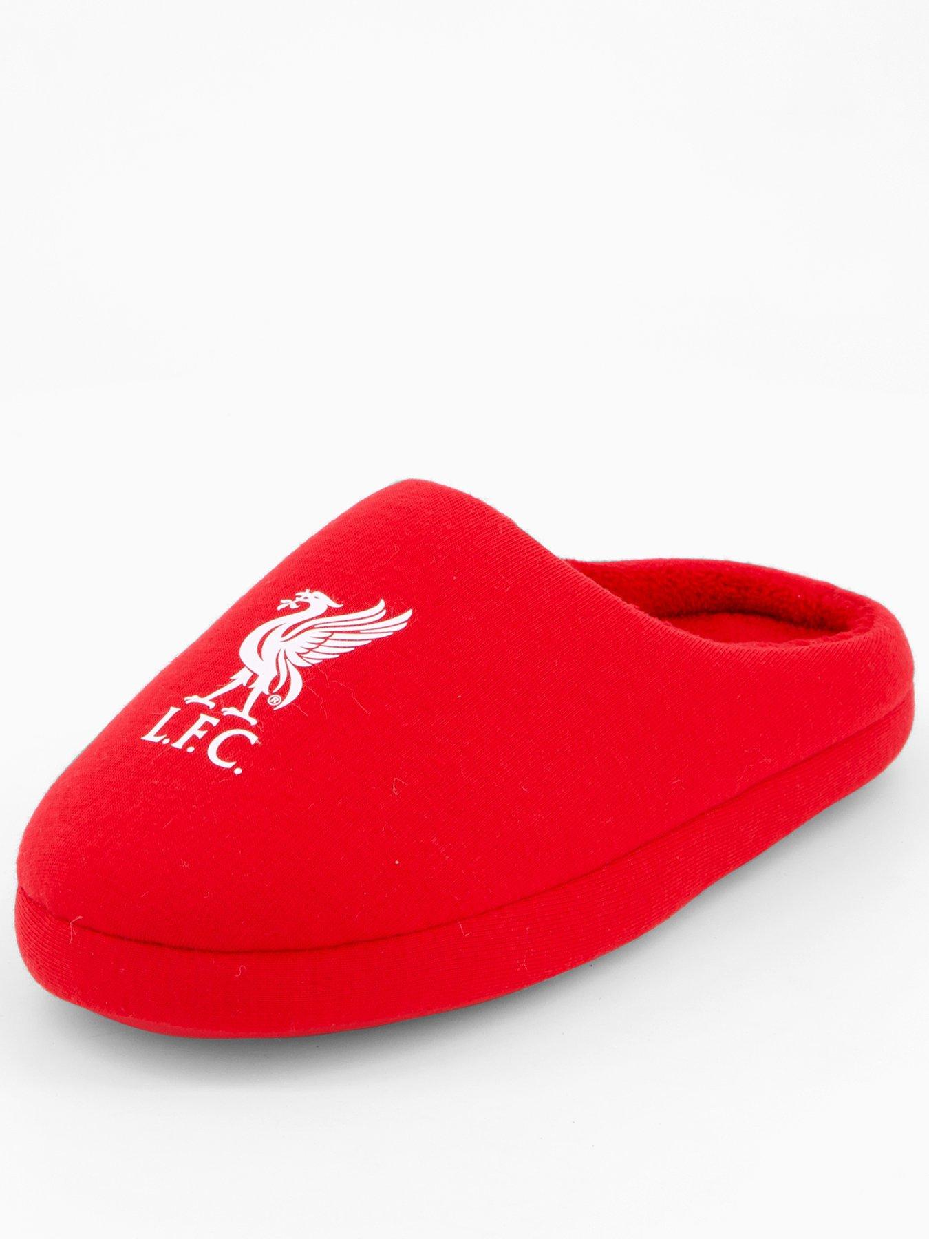 Liverpool FC Junior Logo Detail Slippers - Red | Very
