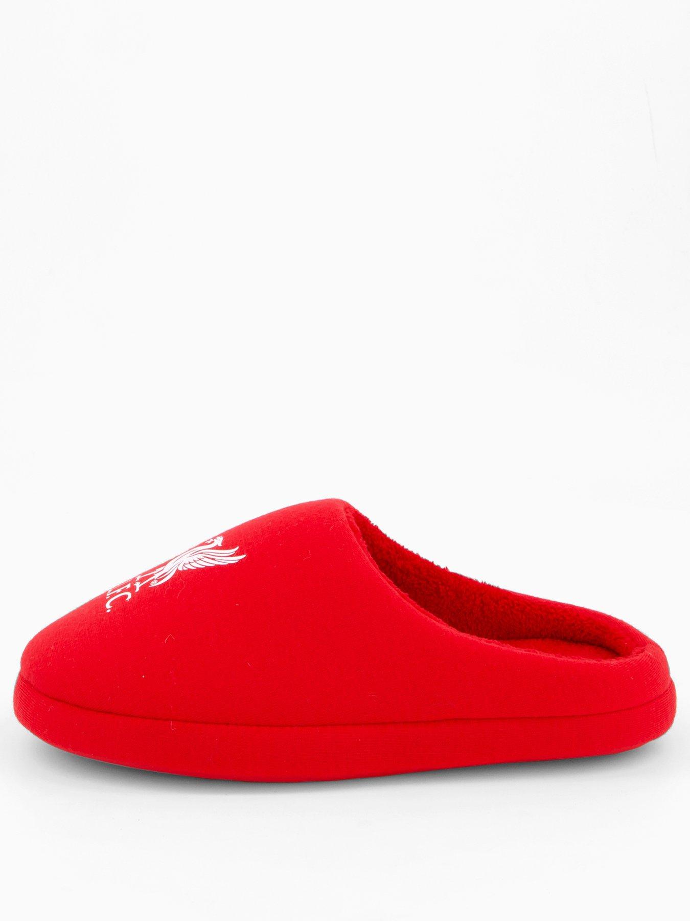 Liverpool FC Junior Logo Detail Slippers - Red | Very