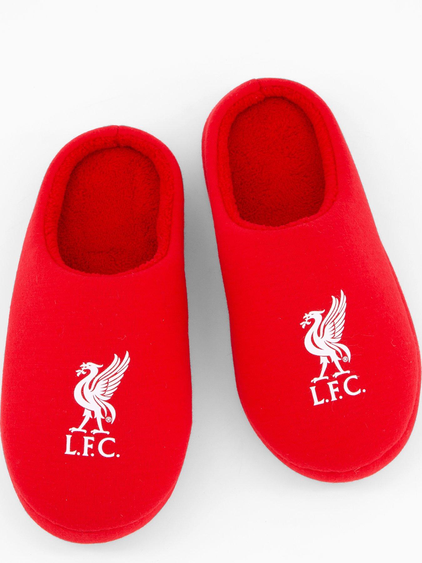 Liverpool FC Junior Logo Detail Slippers - Red | Very