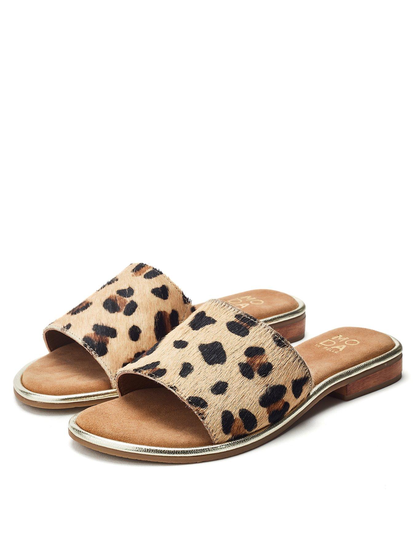 Moda In Pelle Jarro Sandals - Leopard | Very
