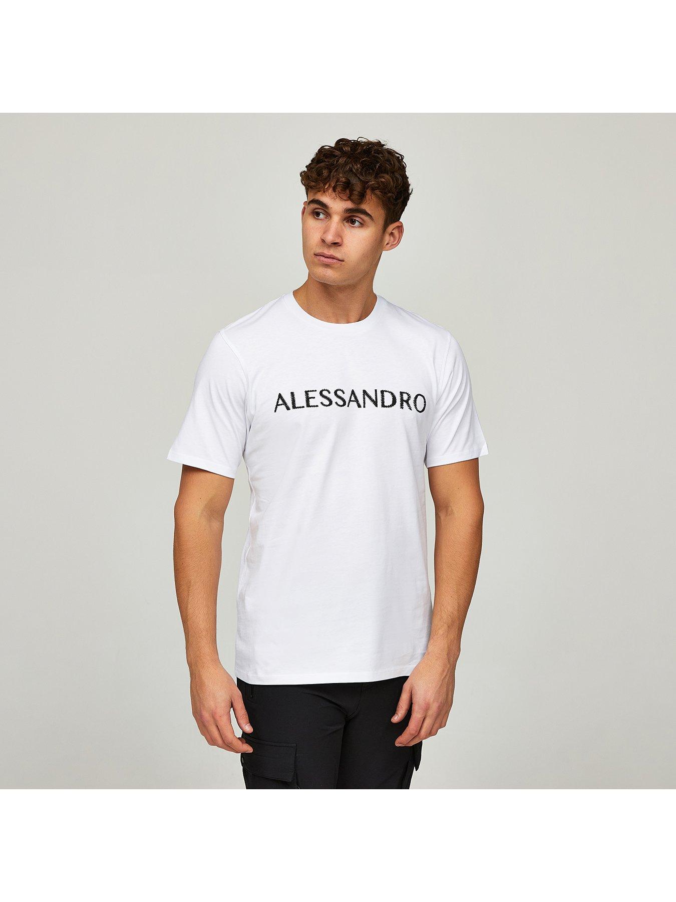 Alessandro Zavetti Meucci Puff Logo T-Shirt - White | Very