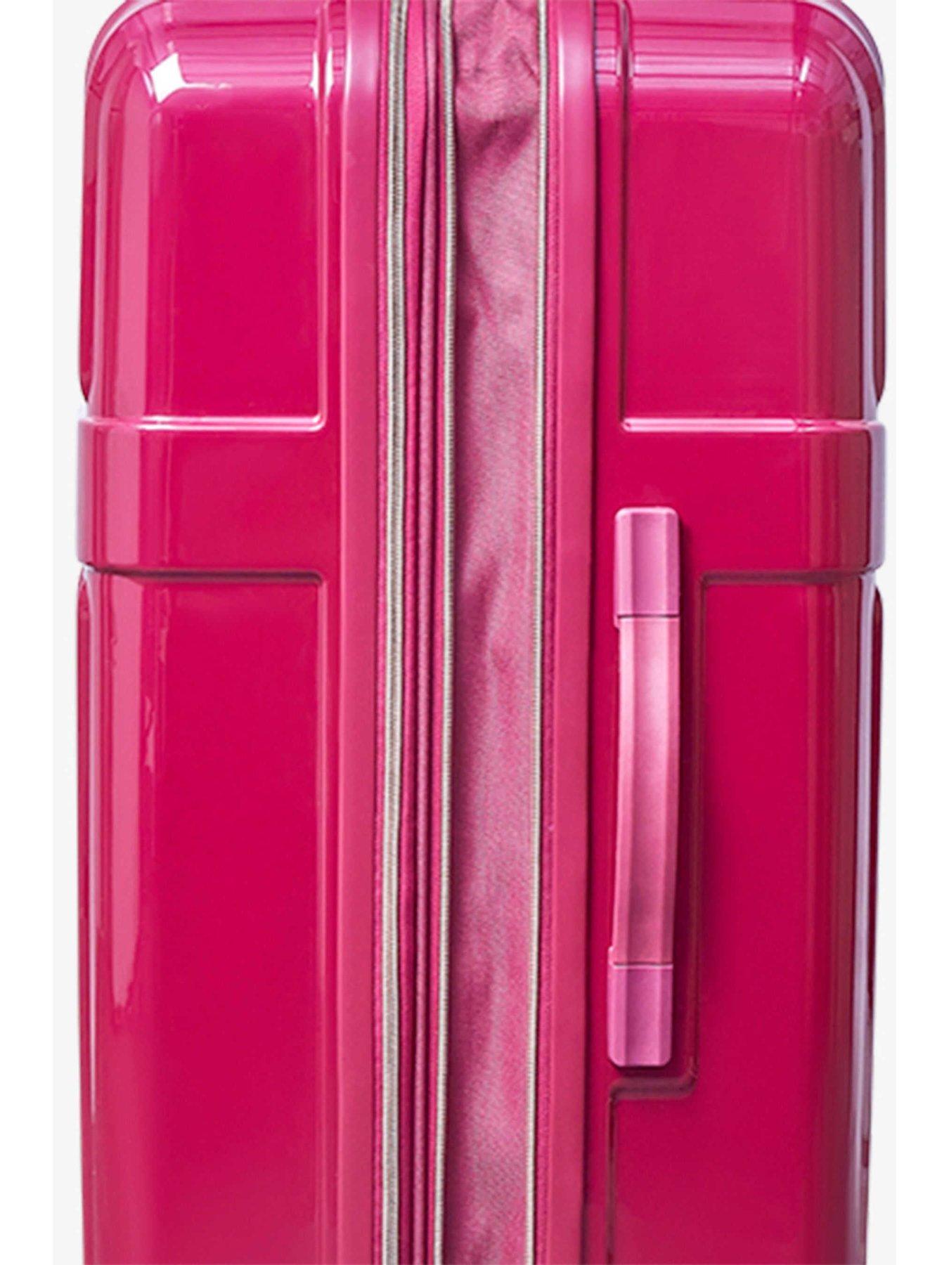 Rock Luggage Selene Pink 4-Piece Suitcase Set (Vanity/Cabin/Medium/Large) | Very