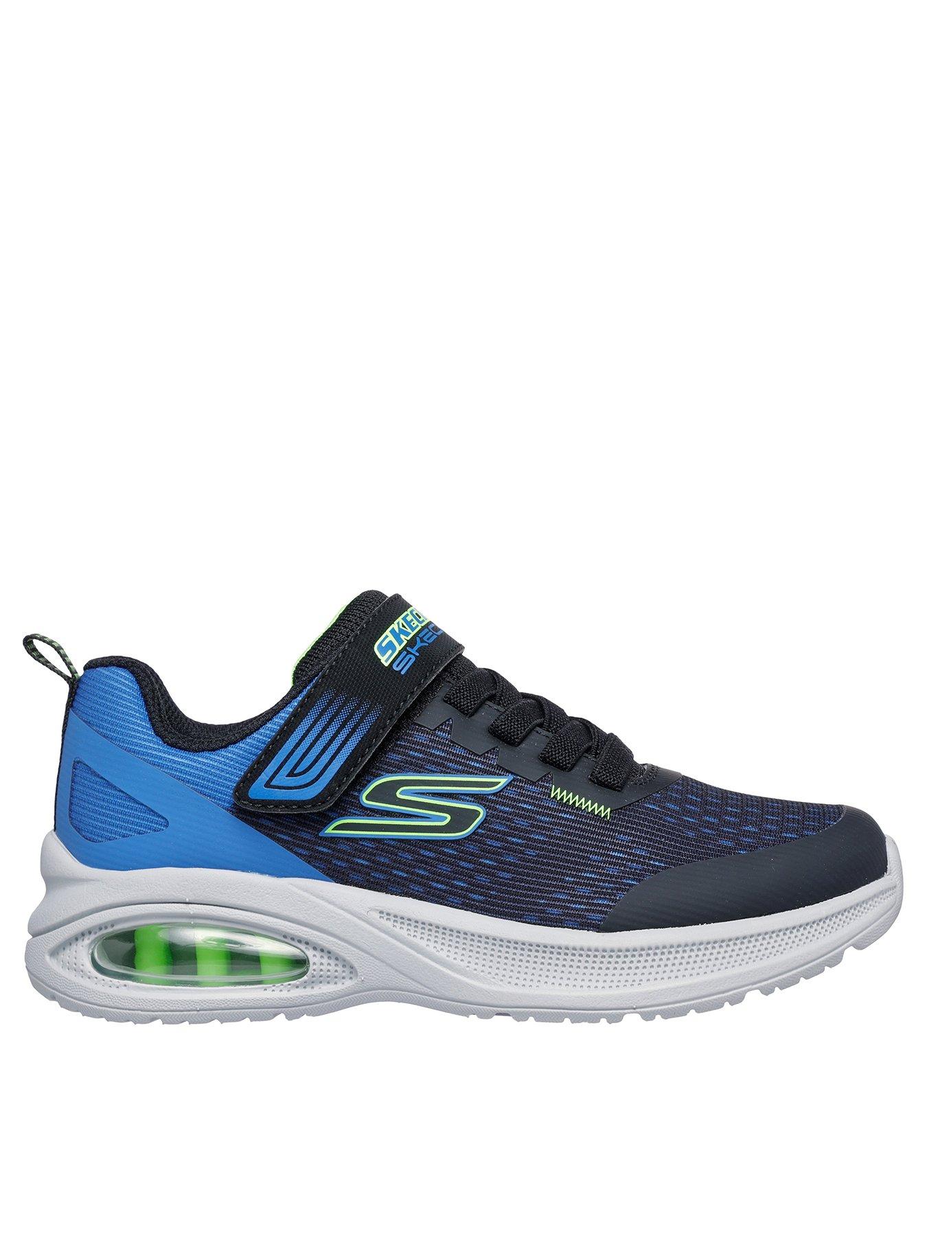 Skechers Lightweight Gore & Strap Sneaker with Midsole Tech Piece ...