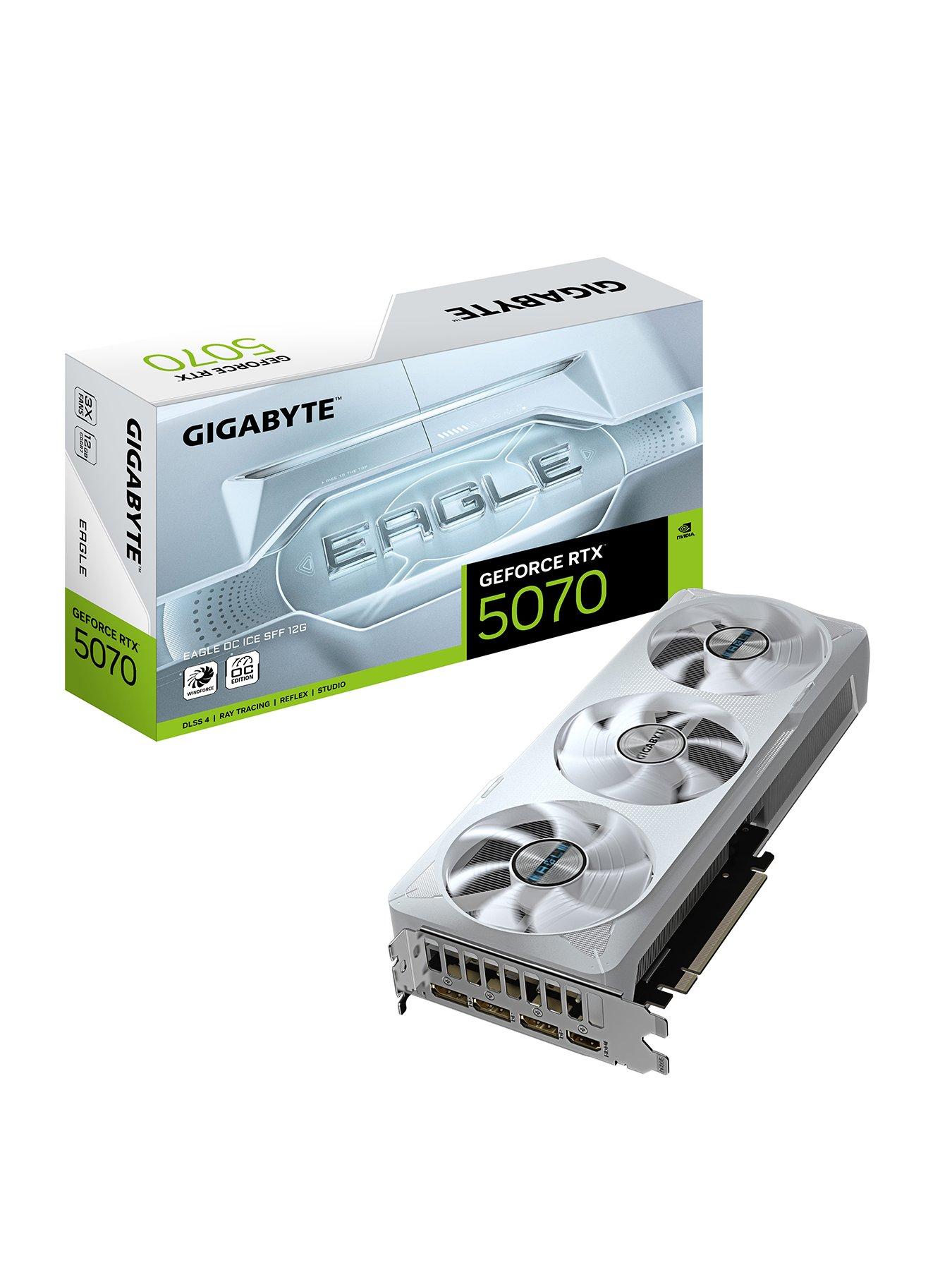 GIGABYTE GeForce RTX 5070 EAGLE Overclocked ICE 12GB Graphics Card | Very