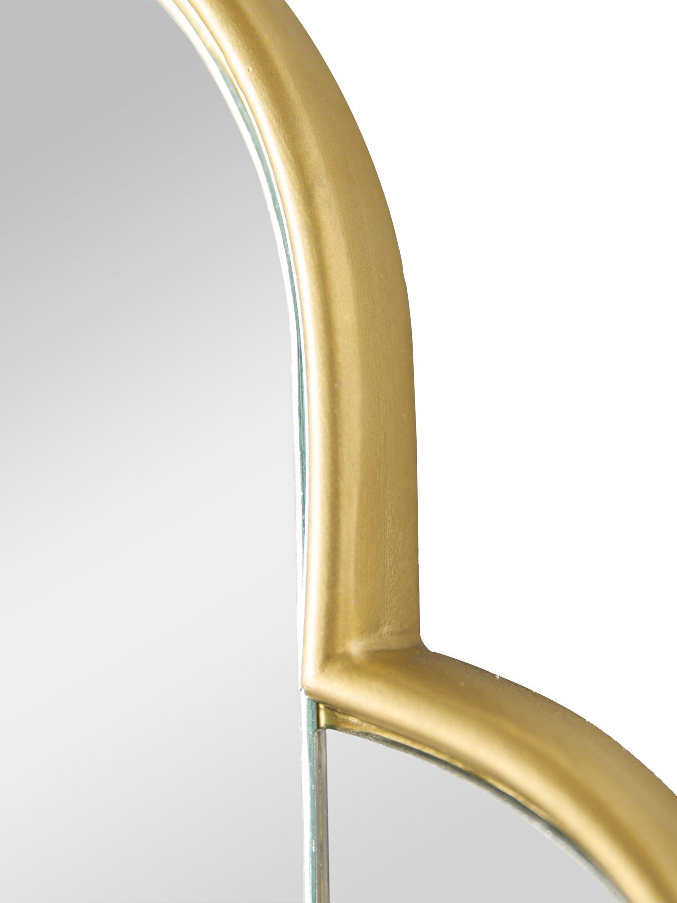 The Very Collection Fluted Edge Wall Mirror 60x90cm | Very