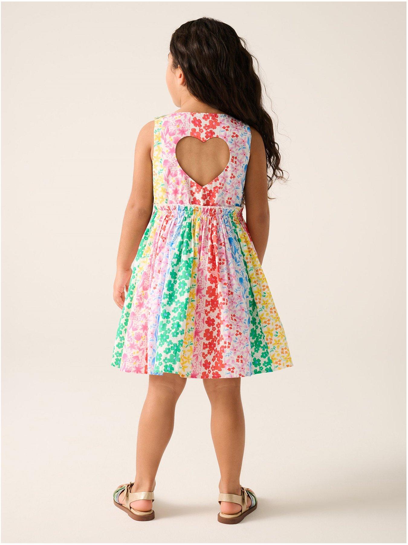 Little Bird Girls Rainbow Floral Dress - Multi | Very