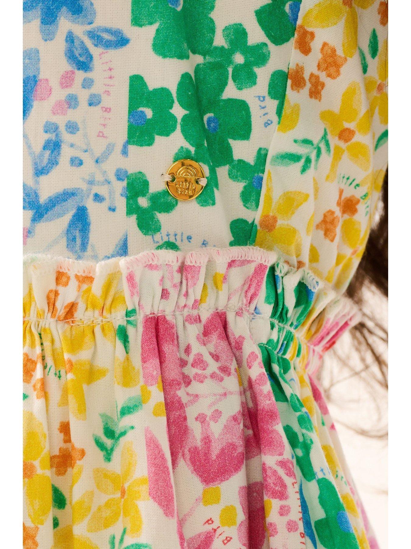 Little Bird Girls Rainbow Floral Dress - Multi | Very