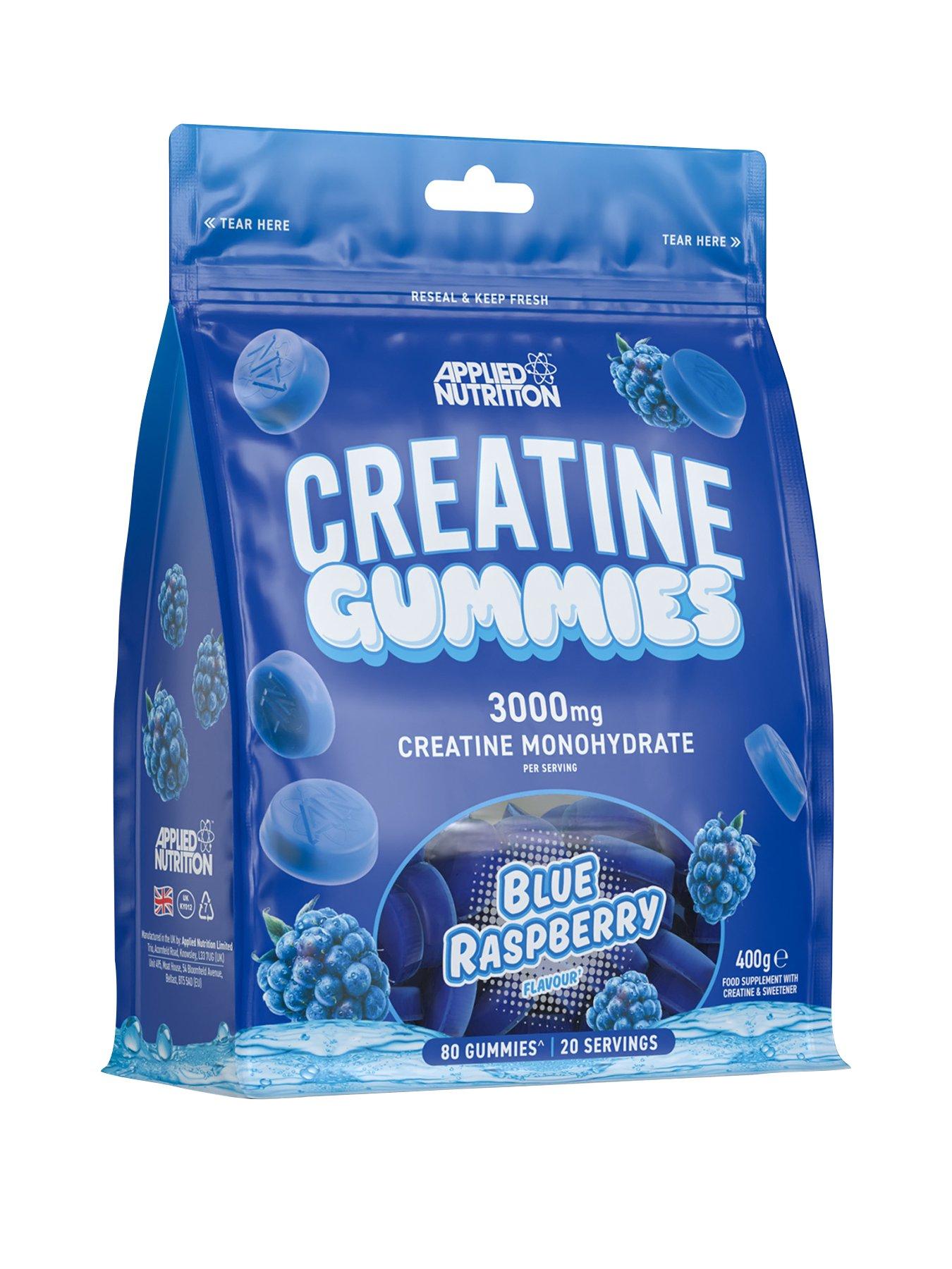 Applied Nutrition Creatine Gummies 80 Gummies - Blue Raspberry | Very