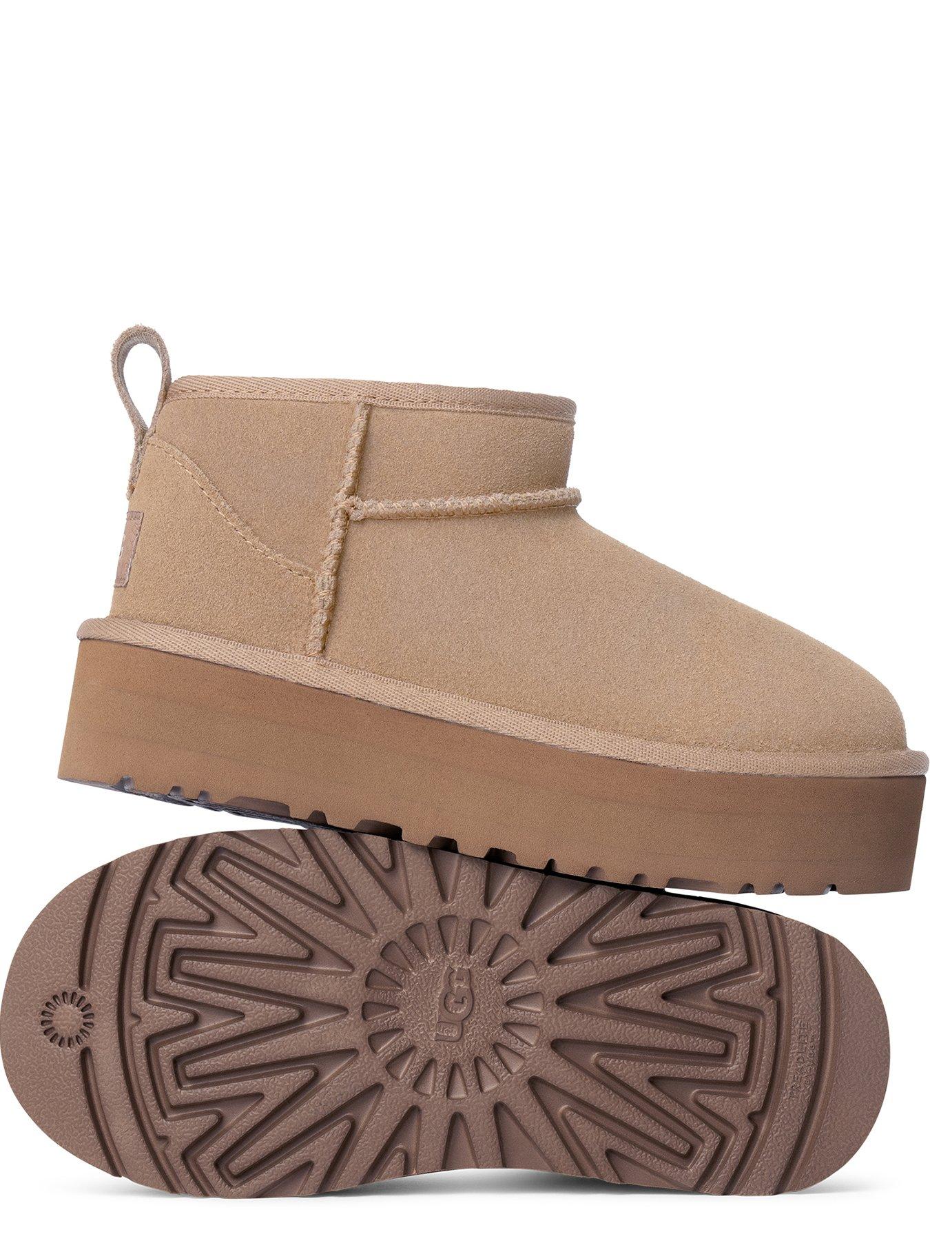 UGG Kids Classic Ultra Mini Platform Boot - Sand | Very