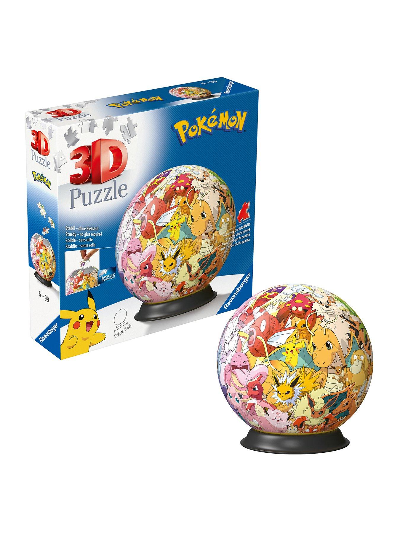 Pokemon New Pokémon 3D Puzzle Ball – 72-Piece | Very