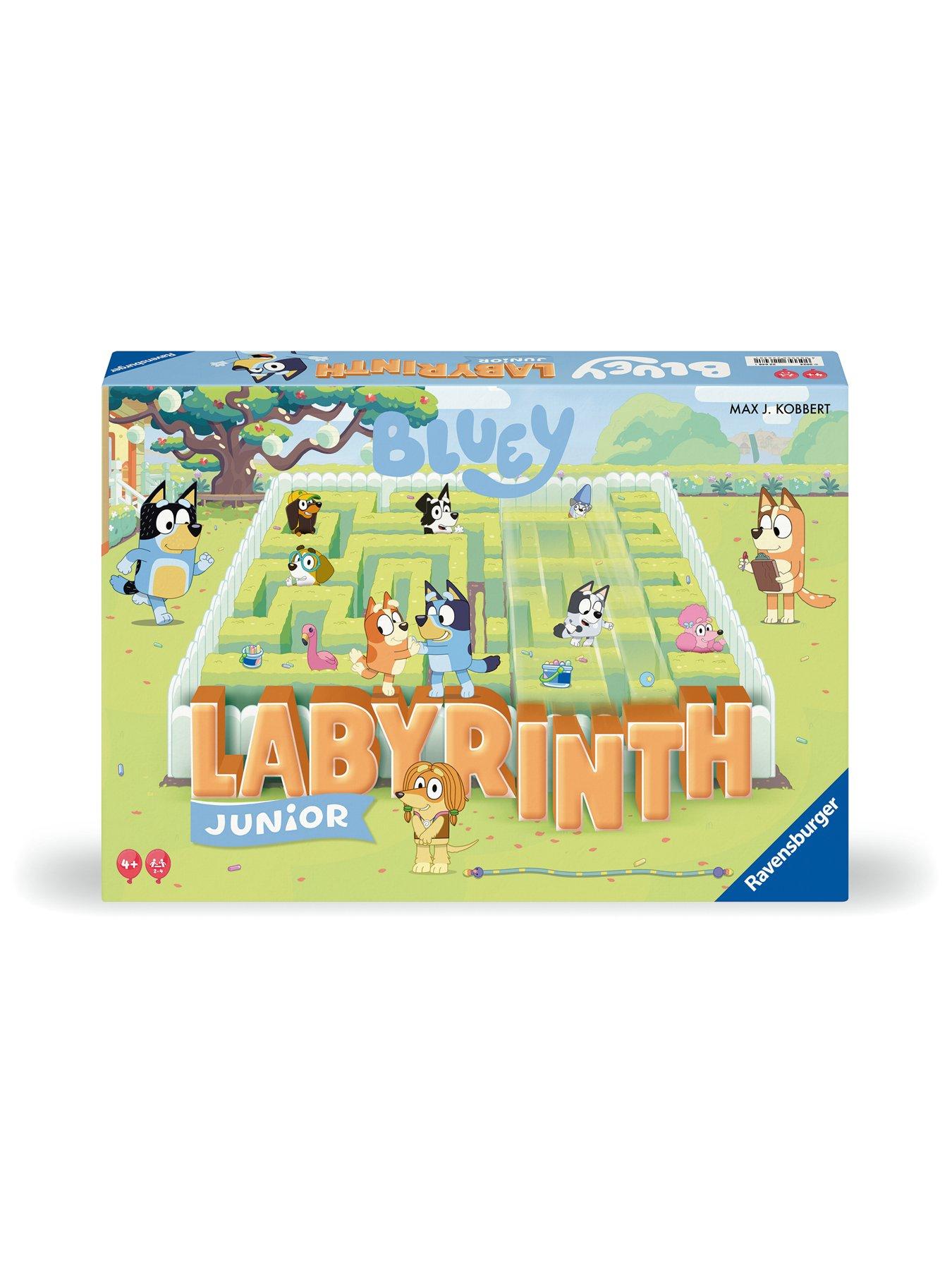 Bluey Junior Labyrinth Moving Maze Board Game | Very