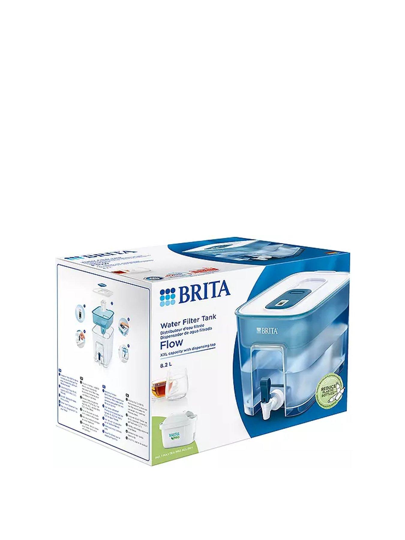 Brita Flow Water Filter Tank & 1 Cartridge | Very