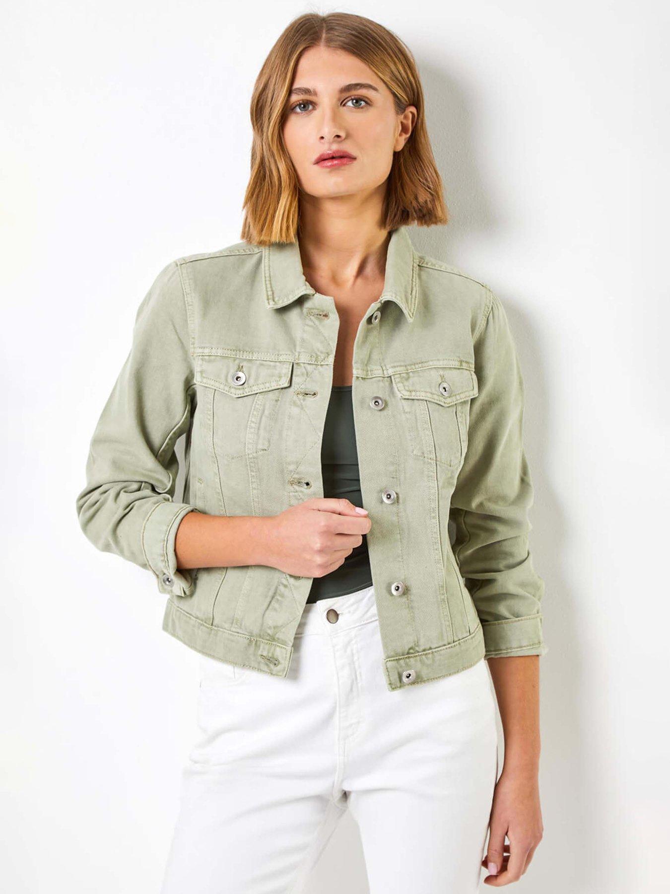 Coats & Jackets | Denim Jackets | Green | Women | Very