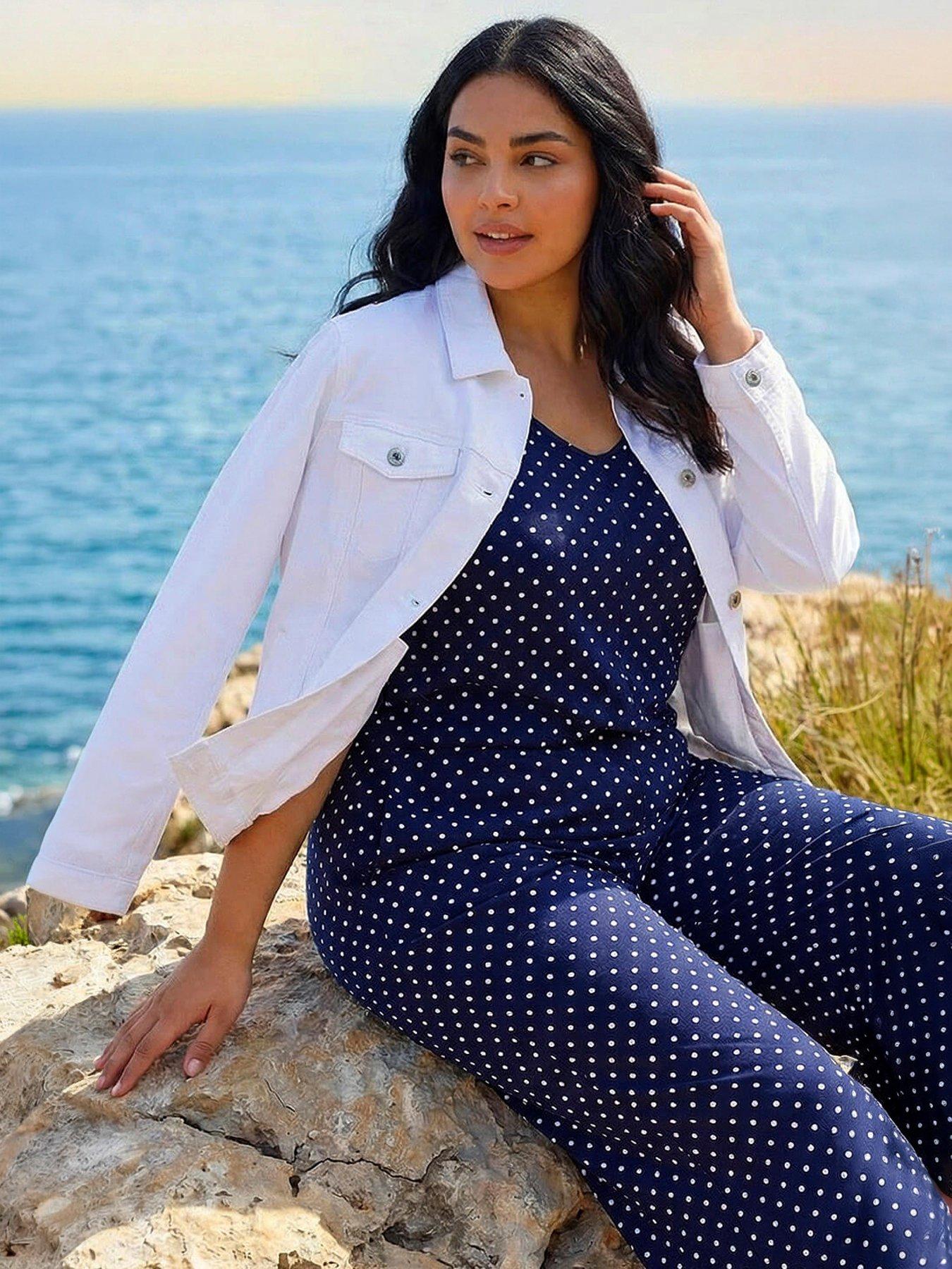 Roman Curve Mid Wash Denim Jacket | Very
