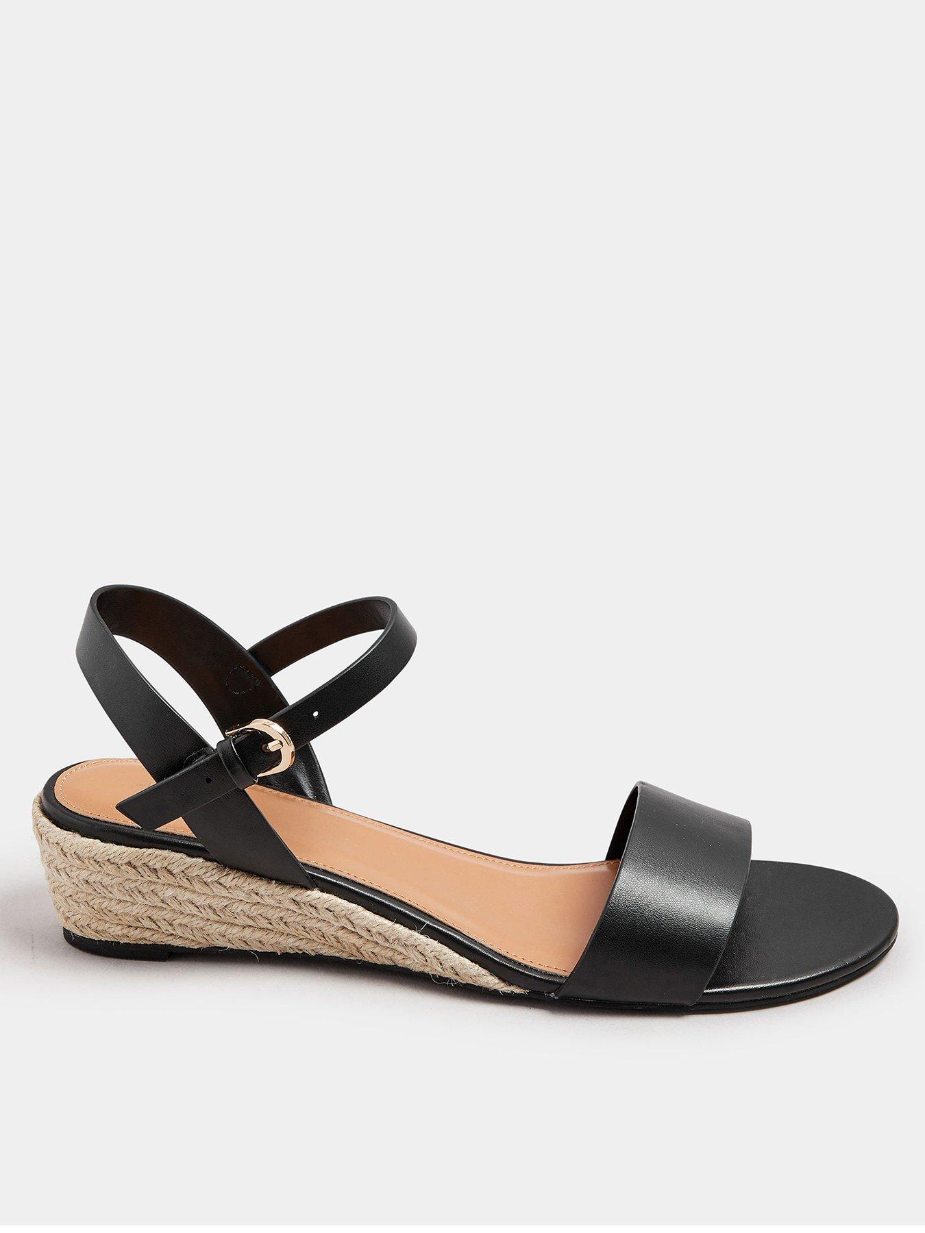 Long Tall Sally Mid Heel Rope Wedges | Very