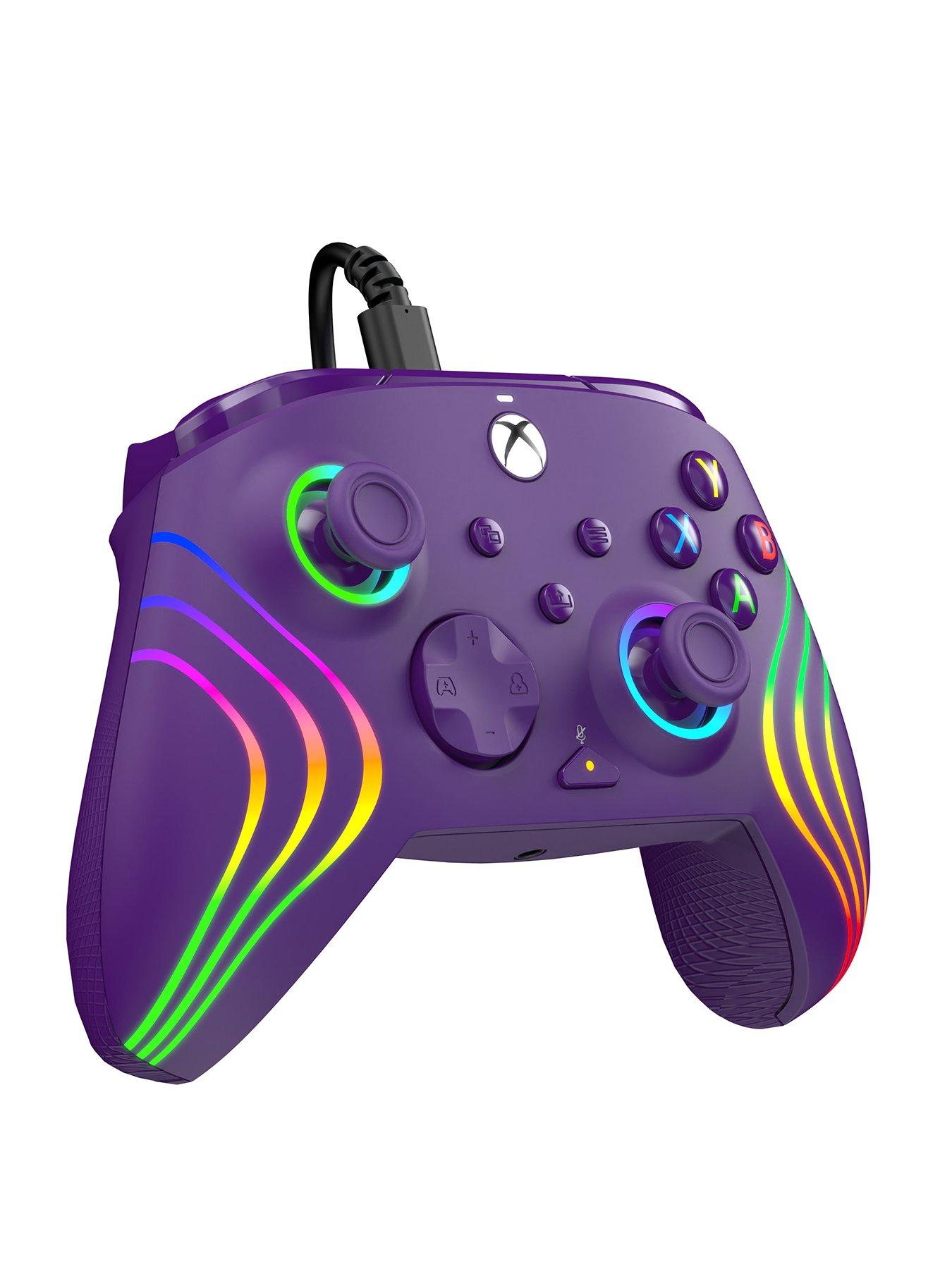 pdp Afterglow Wave Wired Controller - Xbox Series X - Purple | Very