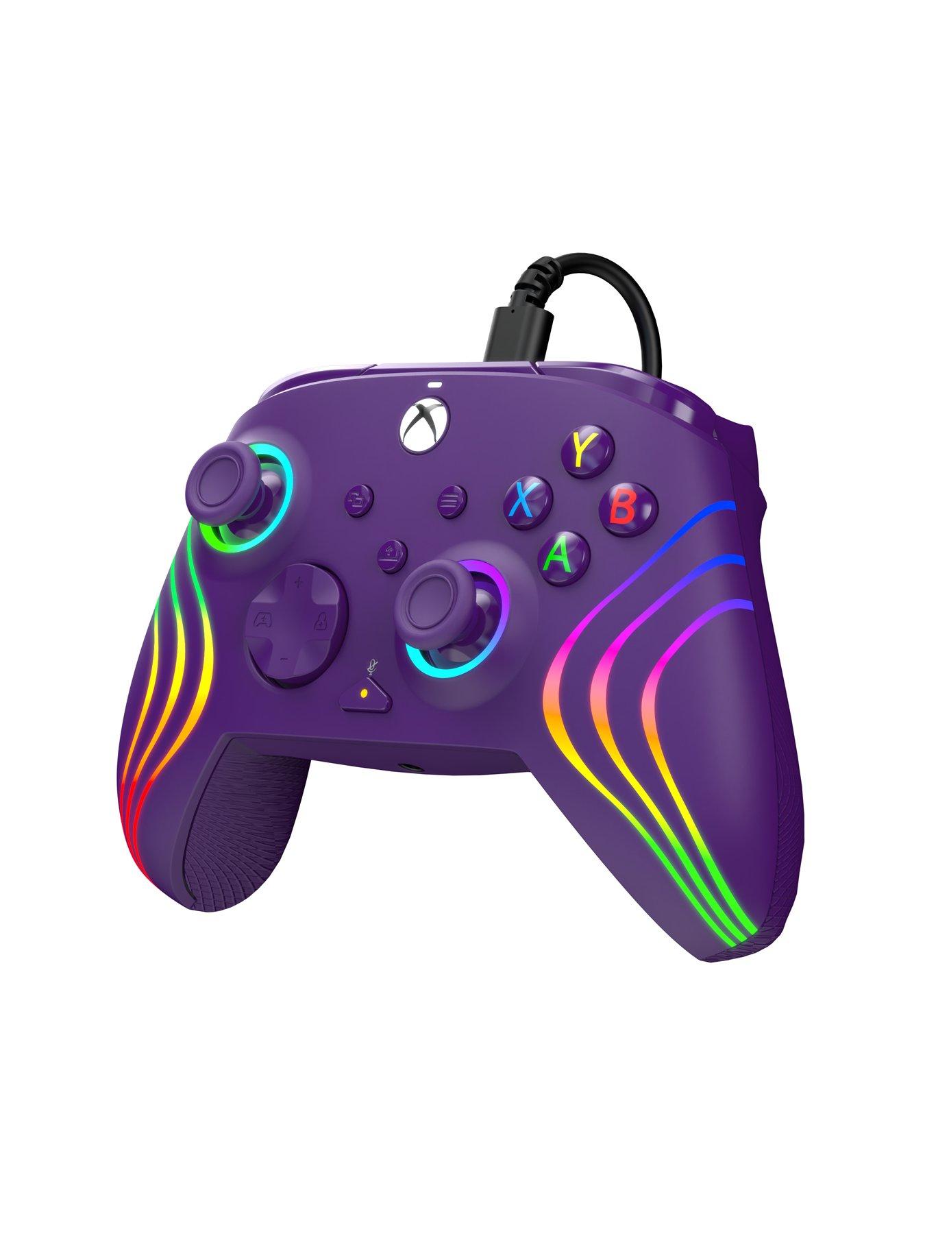 pdp Afterglow Wave Wired Controller - Xbox Series X - Purple | Very