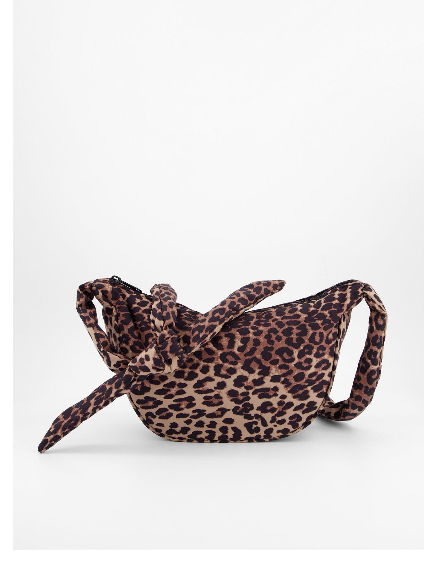 PIECES Amanda Knot Bumbag - Animal Print | Very