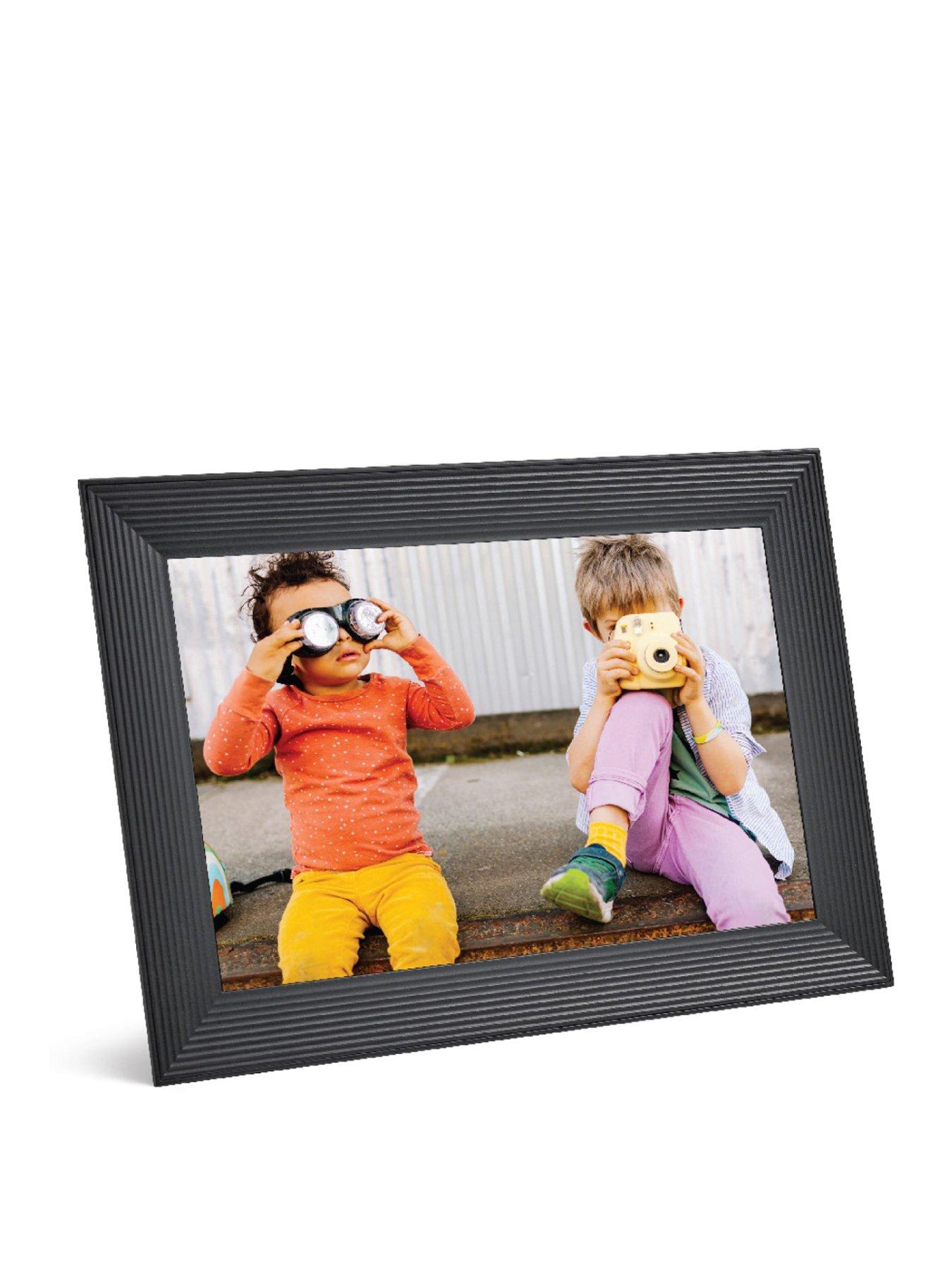 Aura Carver Digital Photo Frame - Gravel | Very