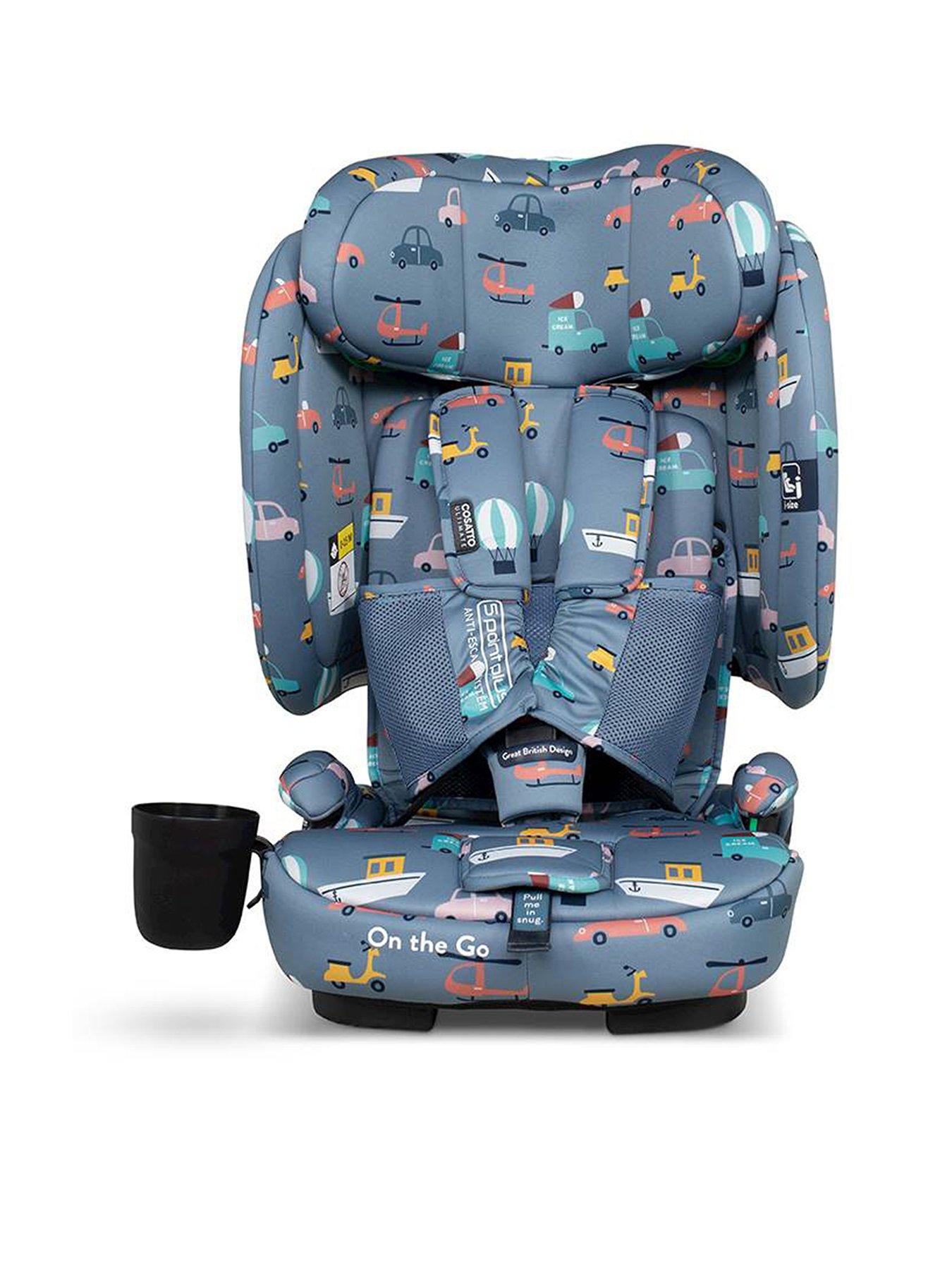 Cosatto On The Go iSize Foldable Travel Car Seat (76-150cm) - Itchy ...