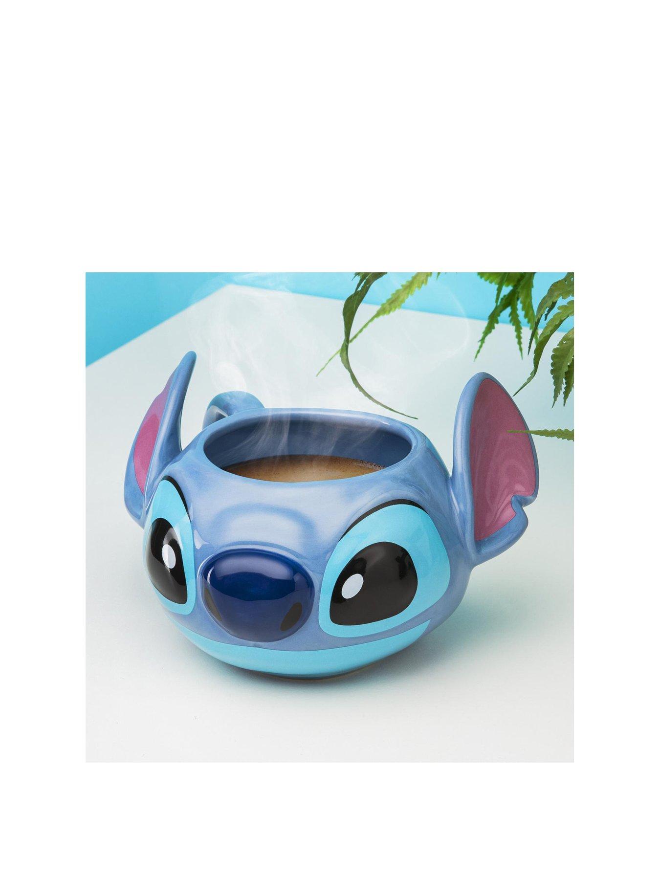 Disney Stitch Face Shaped Character Ceramic Mug - Officially Licensed ...