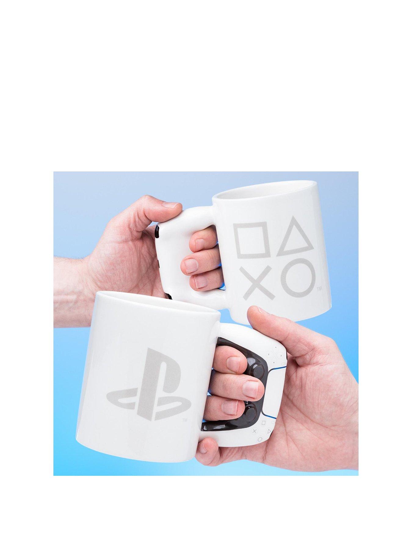 Playstation Sony Playstation Shaped Ceramic Ps5 Controller Mug ...