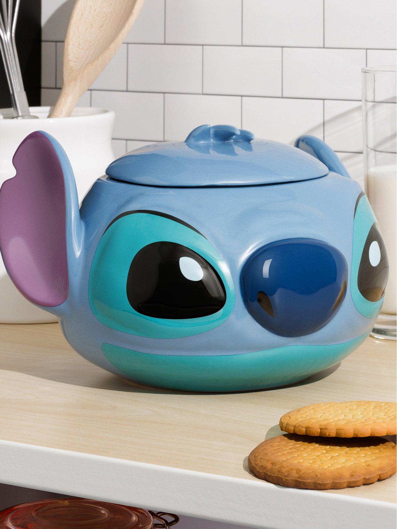 Disney Stitch Cookie Jar - Officially Licensed Disney Shaped Container ...