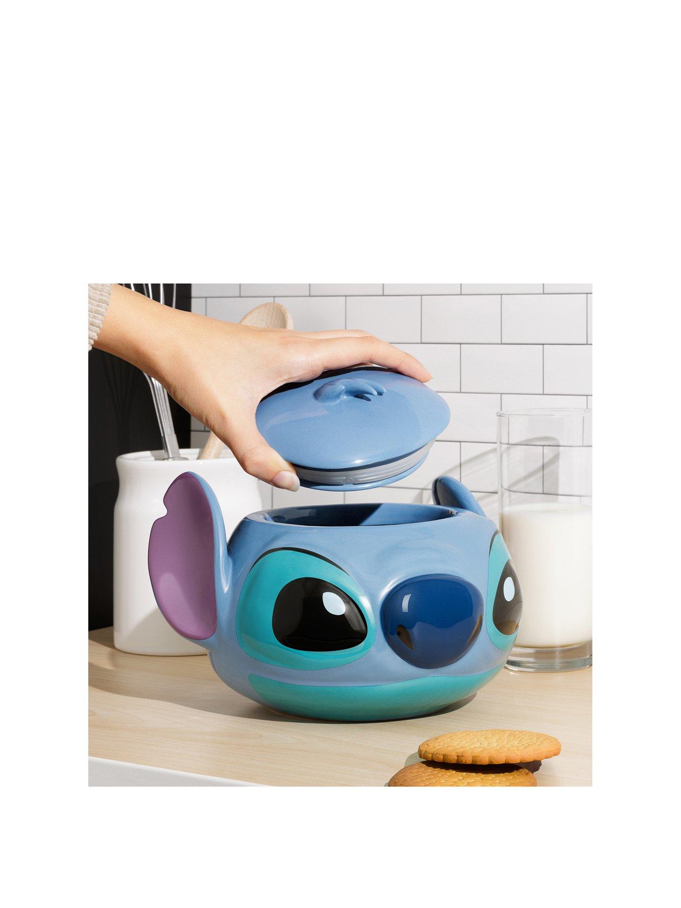 Disney Stitch Cookie Jar - Officially Licensed Disney Shaped Container ...