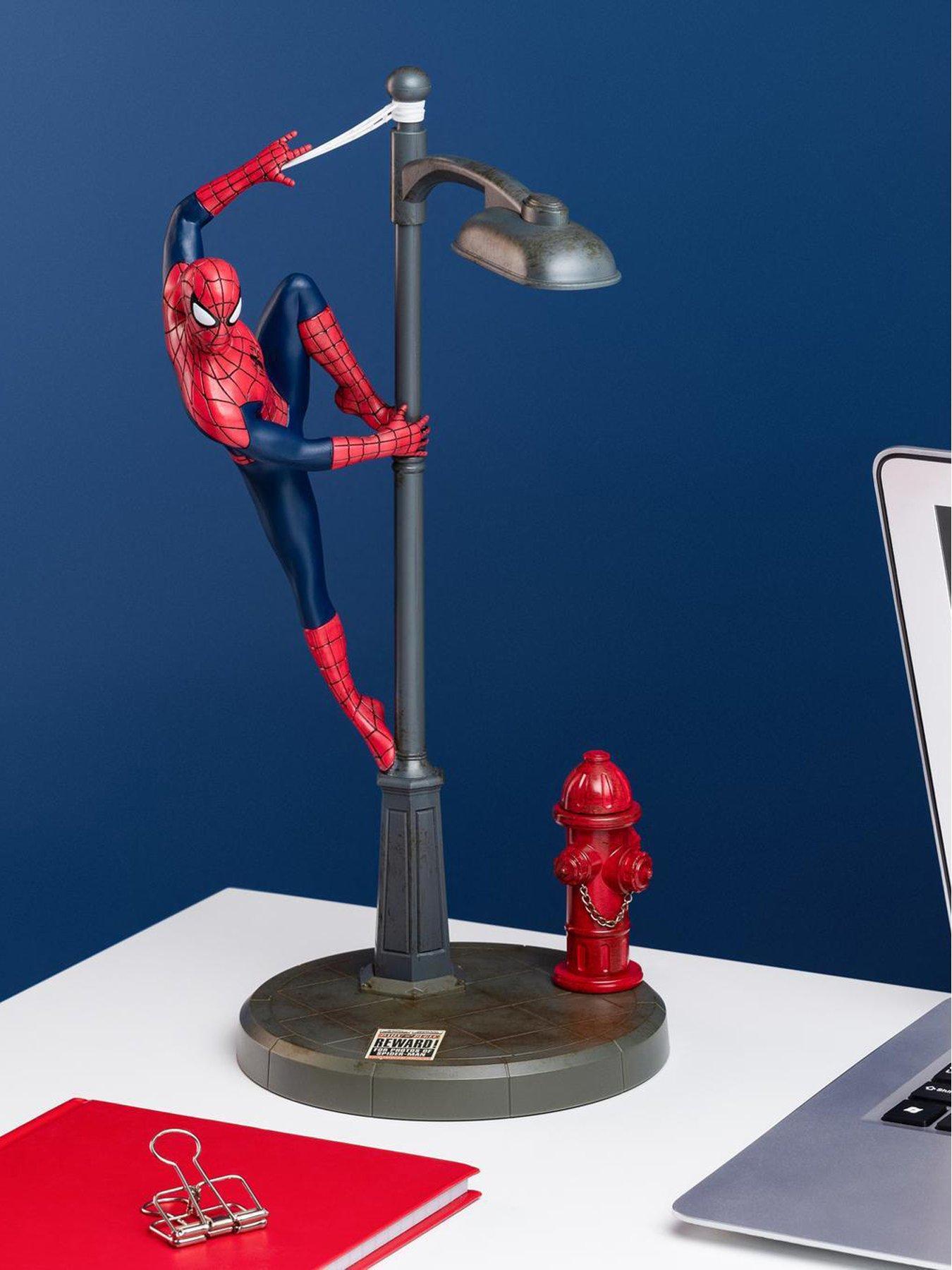 Spiderman Desk Lamp - Officially Licensed Marvel Light With Built-in ...