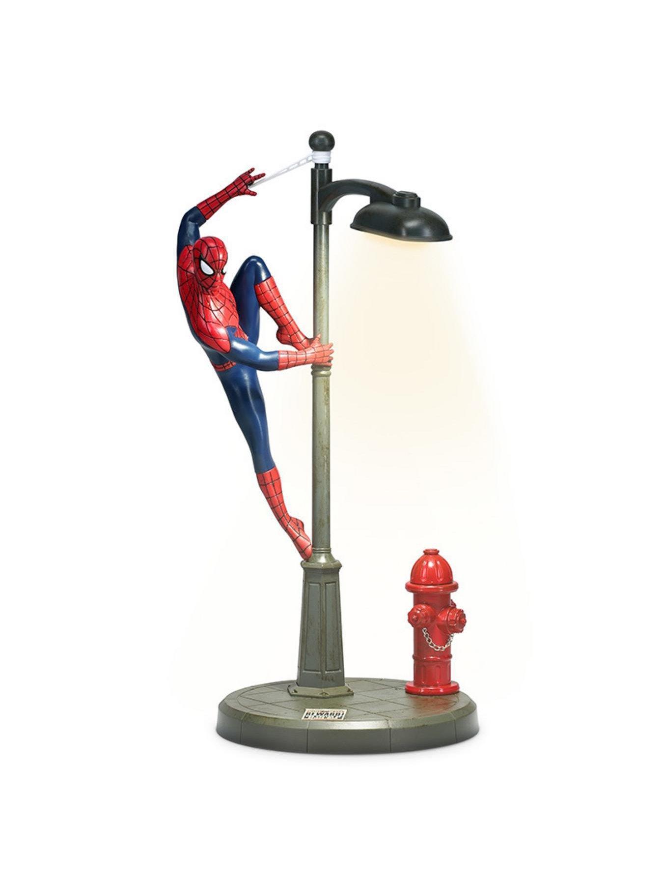 Spiderman Desk Lamp - Officially Licensed Marvel Light With Built-in ...