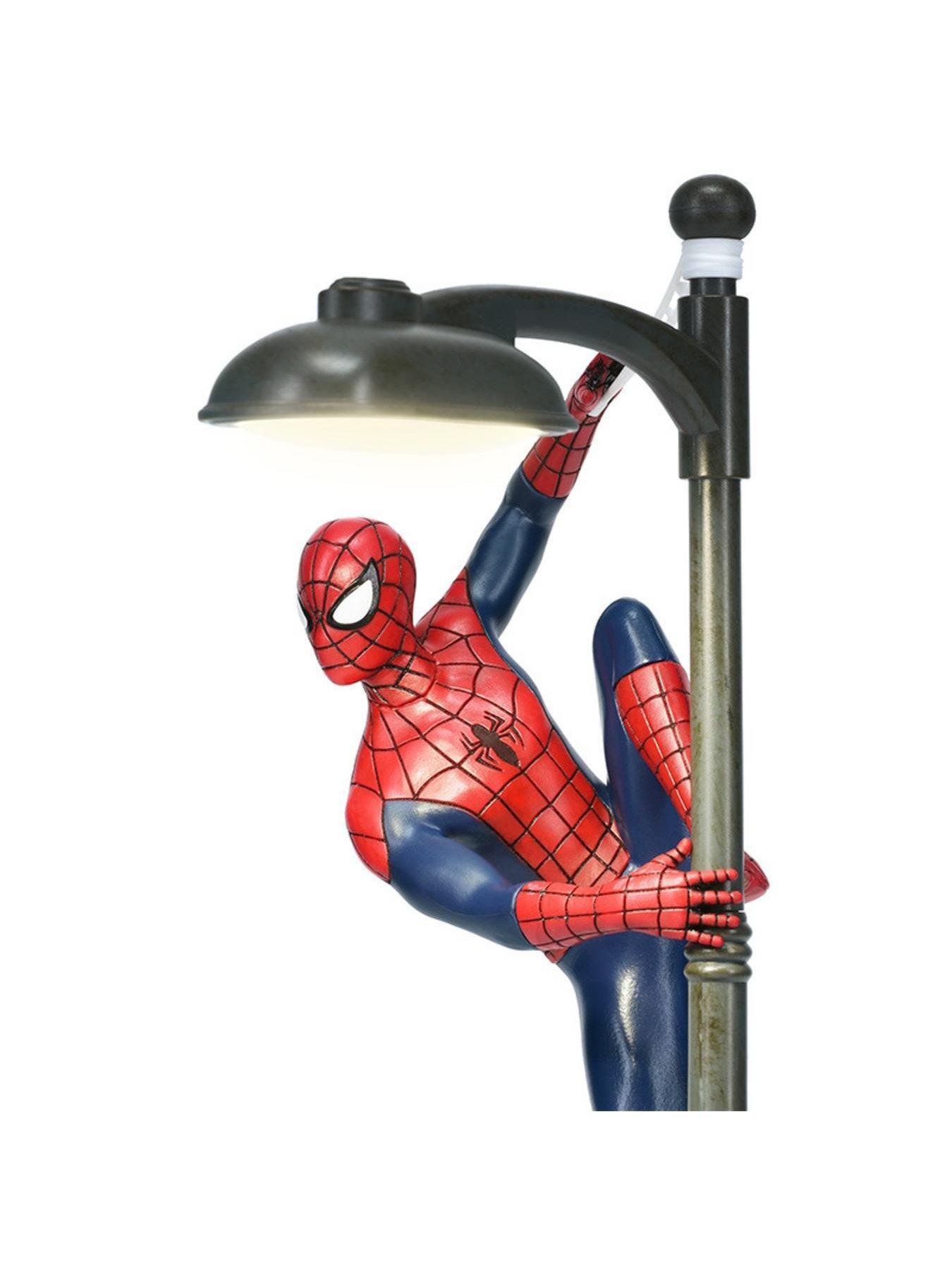 Spiderman Desk Lamp - Officially Licensed Marvel Light With Built-in ...