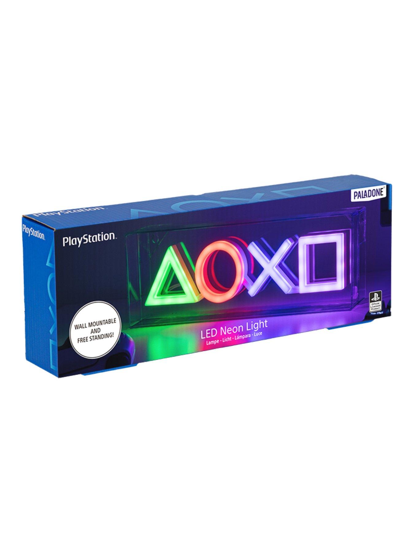 Playstation Icons Led Neon Light - Officially Licensed Free Standing Or ...