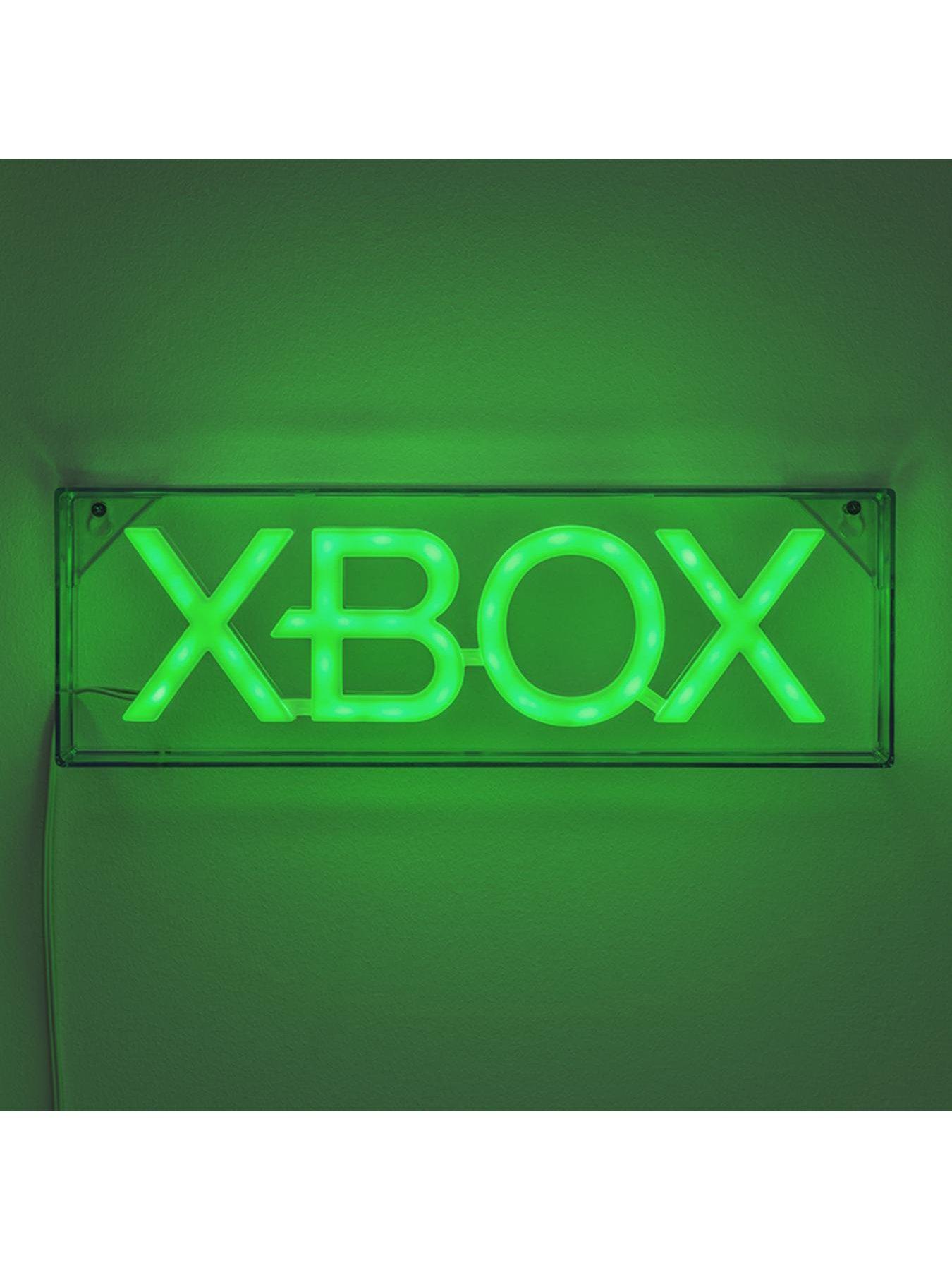 Xbox Logo Led Neon Light - Officially Licensed Free Standing Or Wall ...