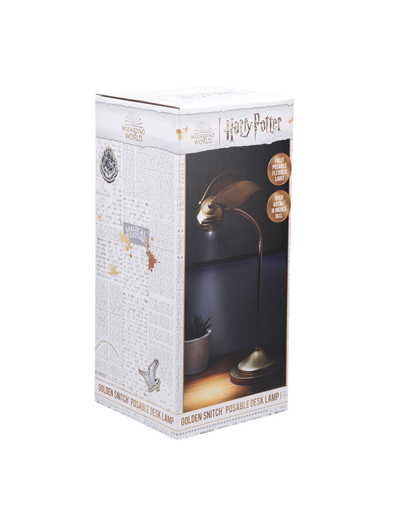 Harry Potter Levitating Golden Snitch Light - Touch Activated Desk Lamp ...