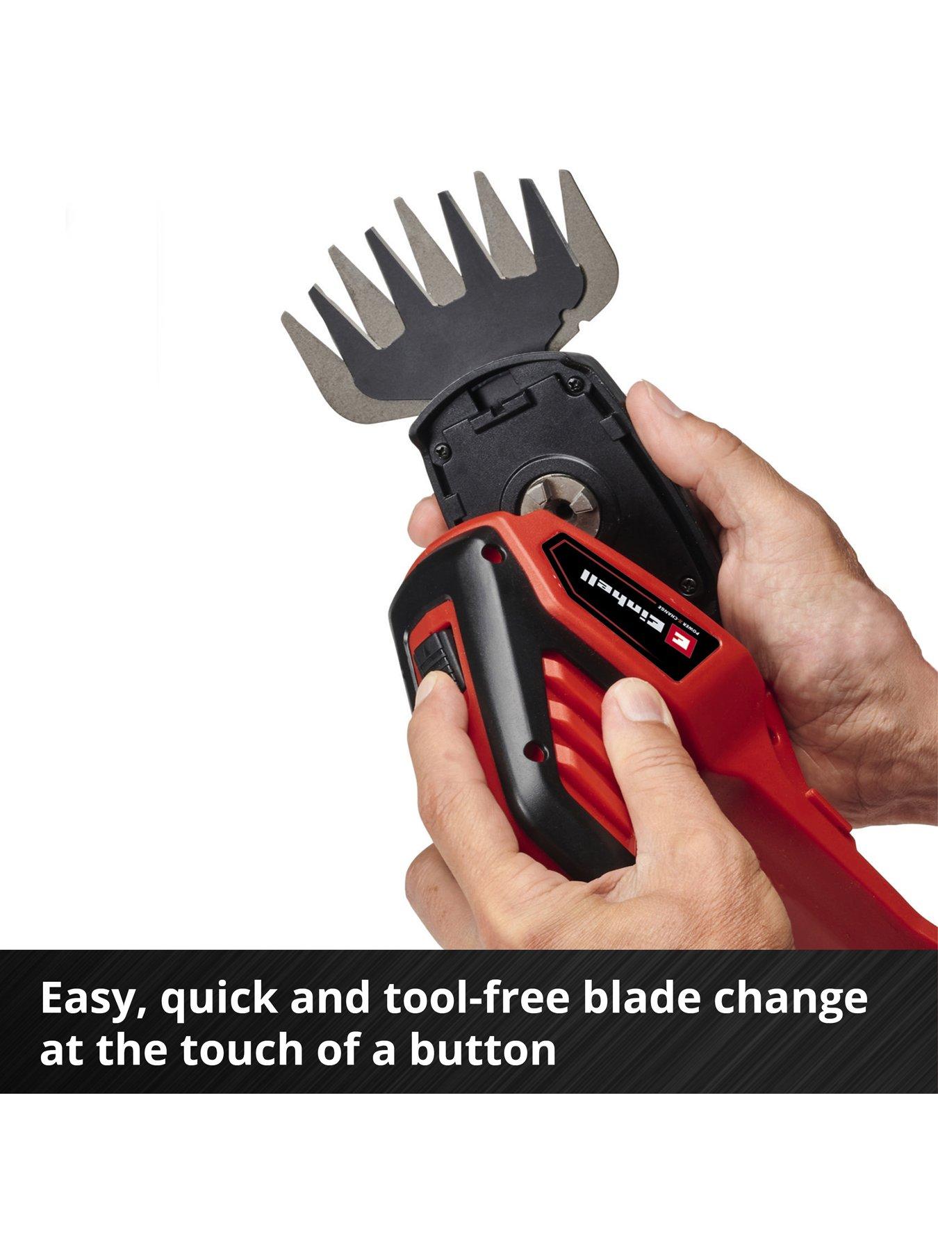 Einhell Garden Expert Cordless Grass and Bush Shear 18V, 100mm width ...