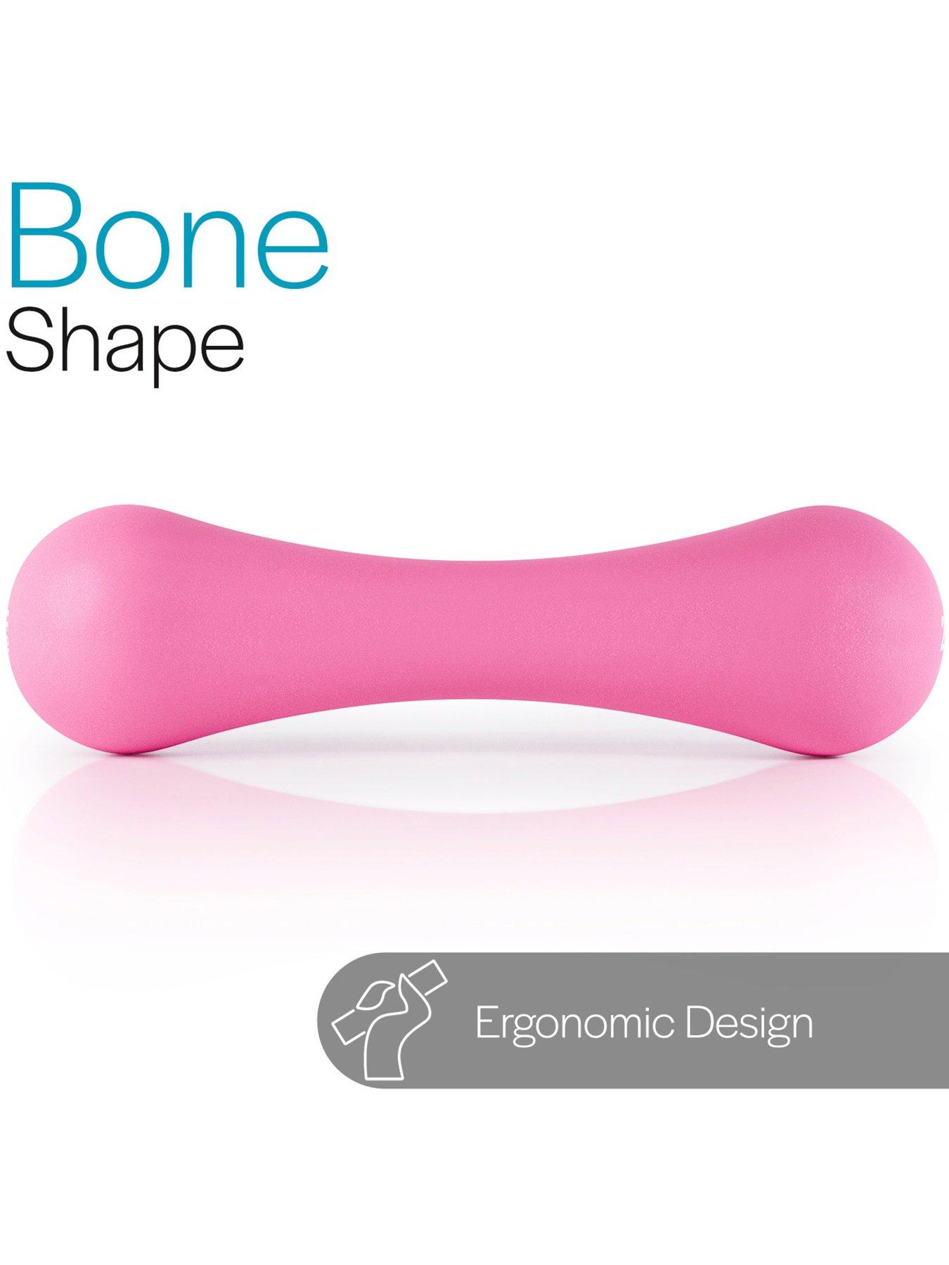 Core Balance Bone Neoprene Dumbbells (2 x 2kg) | Very