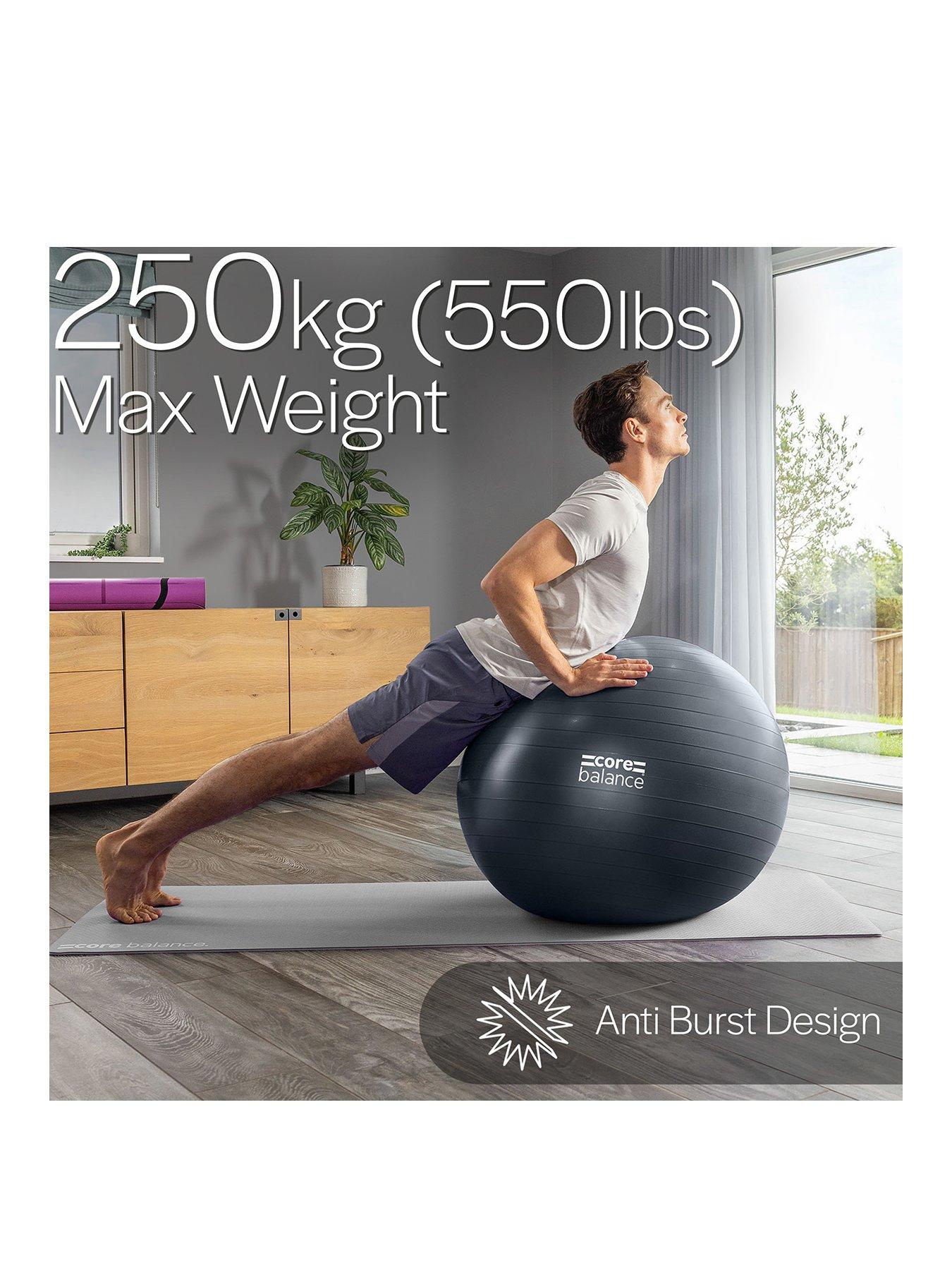 Core Balance Black Gym Ball (85cm) | Very