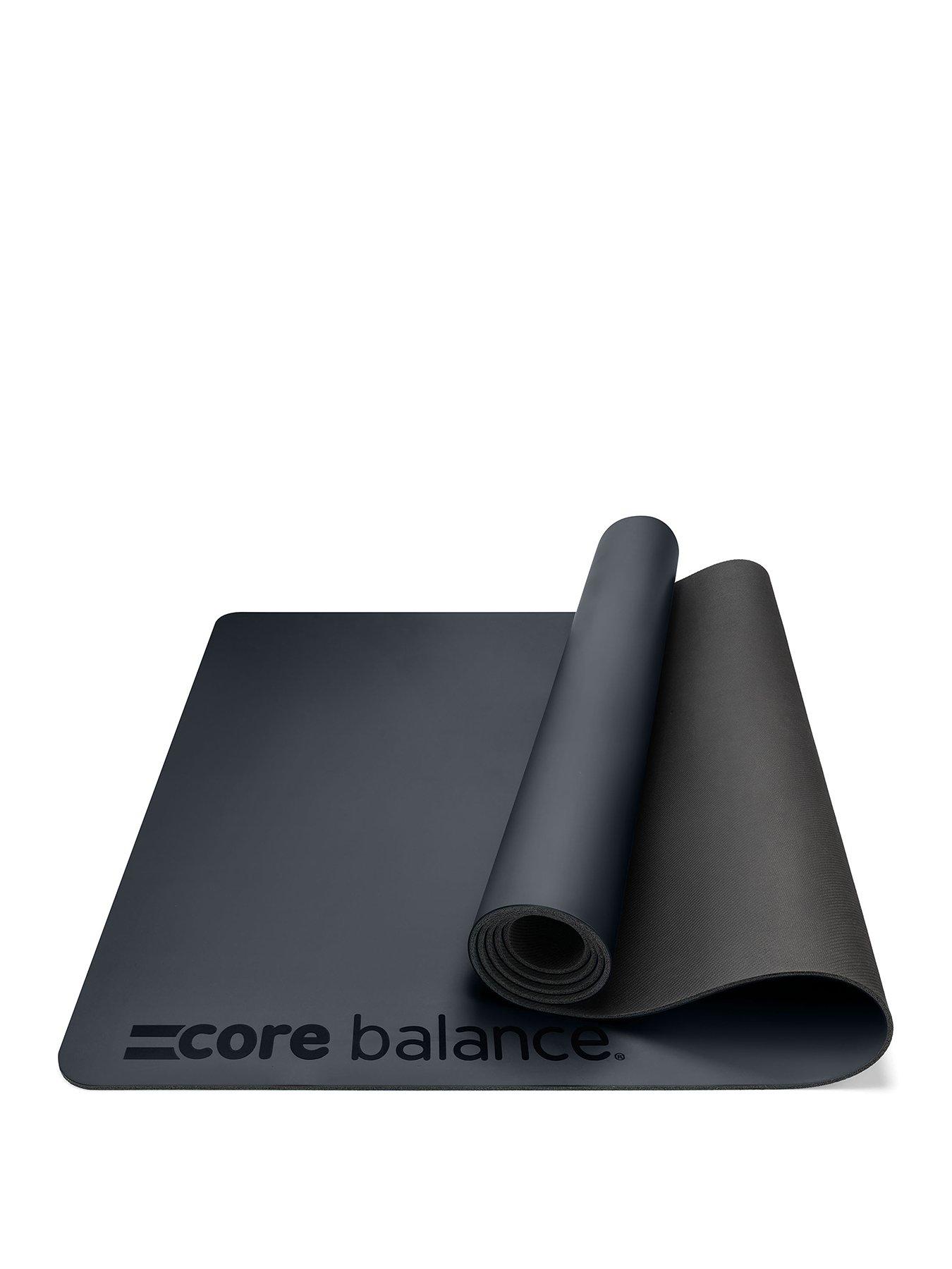 Core Balance Rubber Exercise Mat Pro (Black) | Very