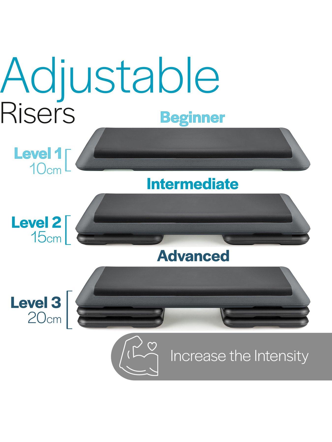 Core Balance Grey Studio Aerobic Step (3 Level) | Very