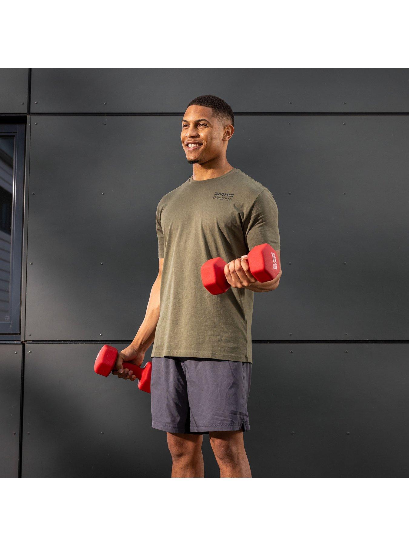 Core Balance Hex Neoprene Dumbbells (2 x 6kg) | Very