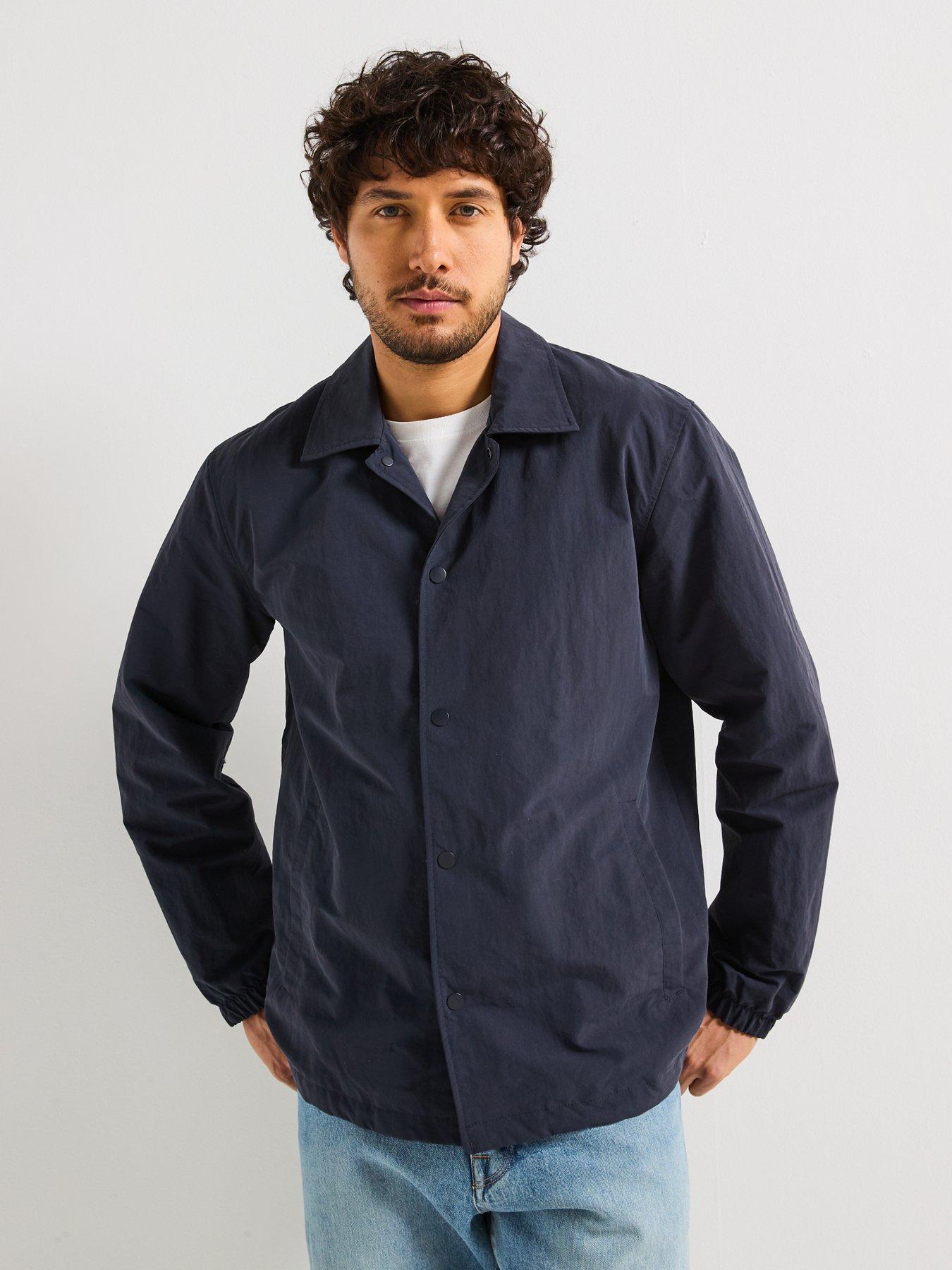 Selected Homme Archive Coach Jacket - Navy | Very