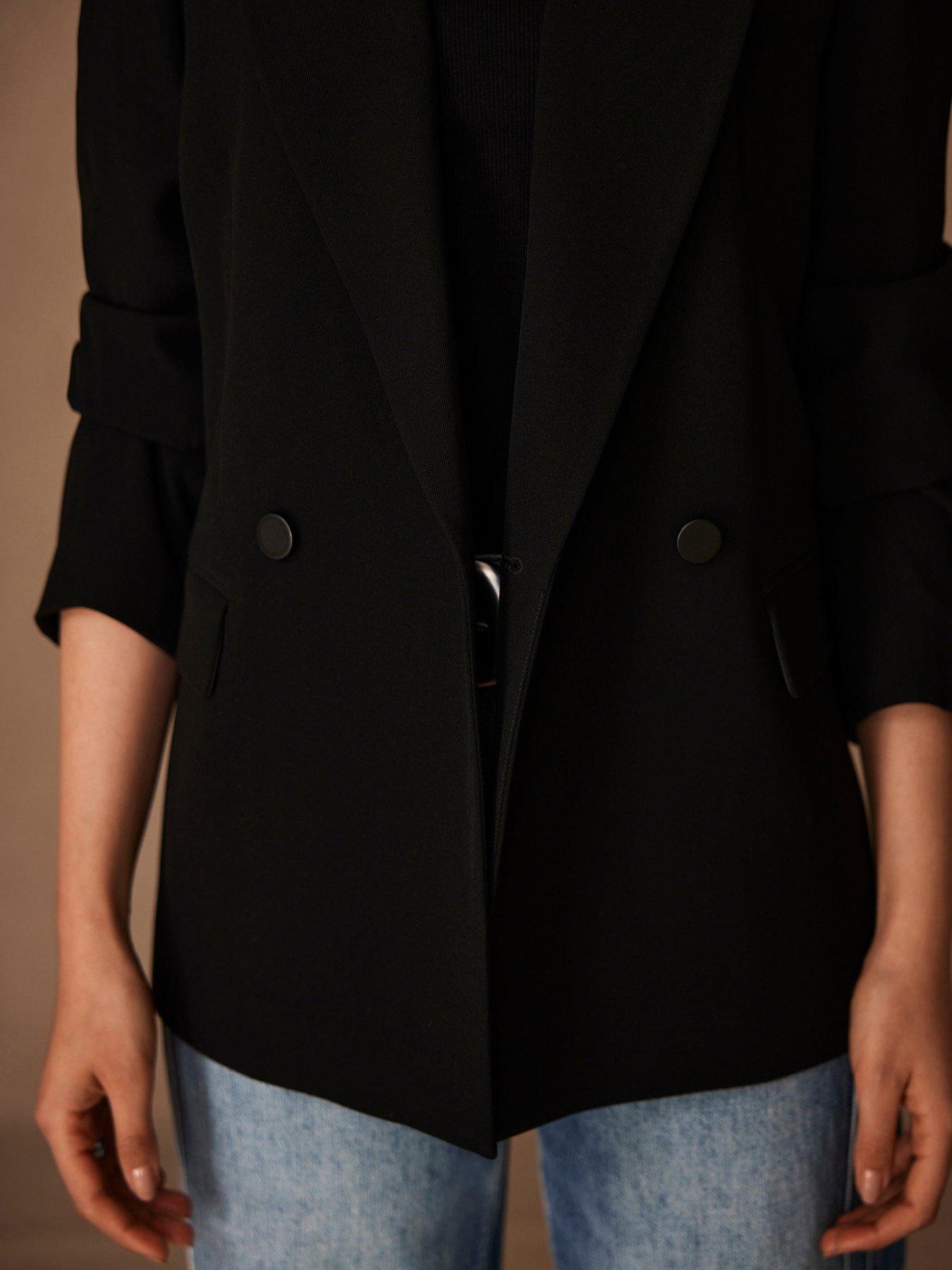 Mint Velvet Tailored Blazer - Black | Very