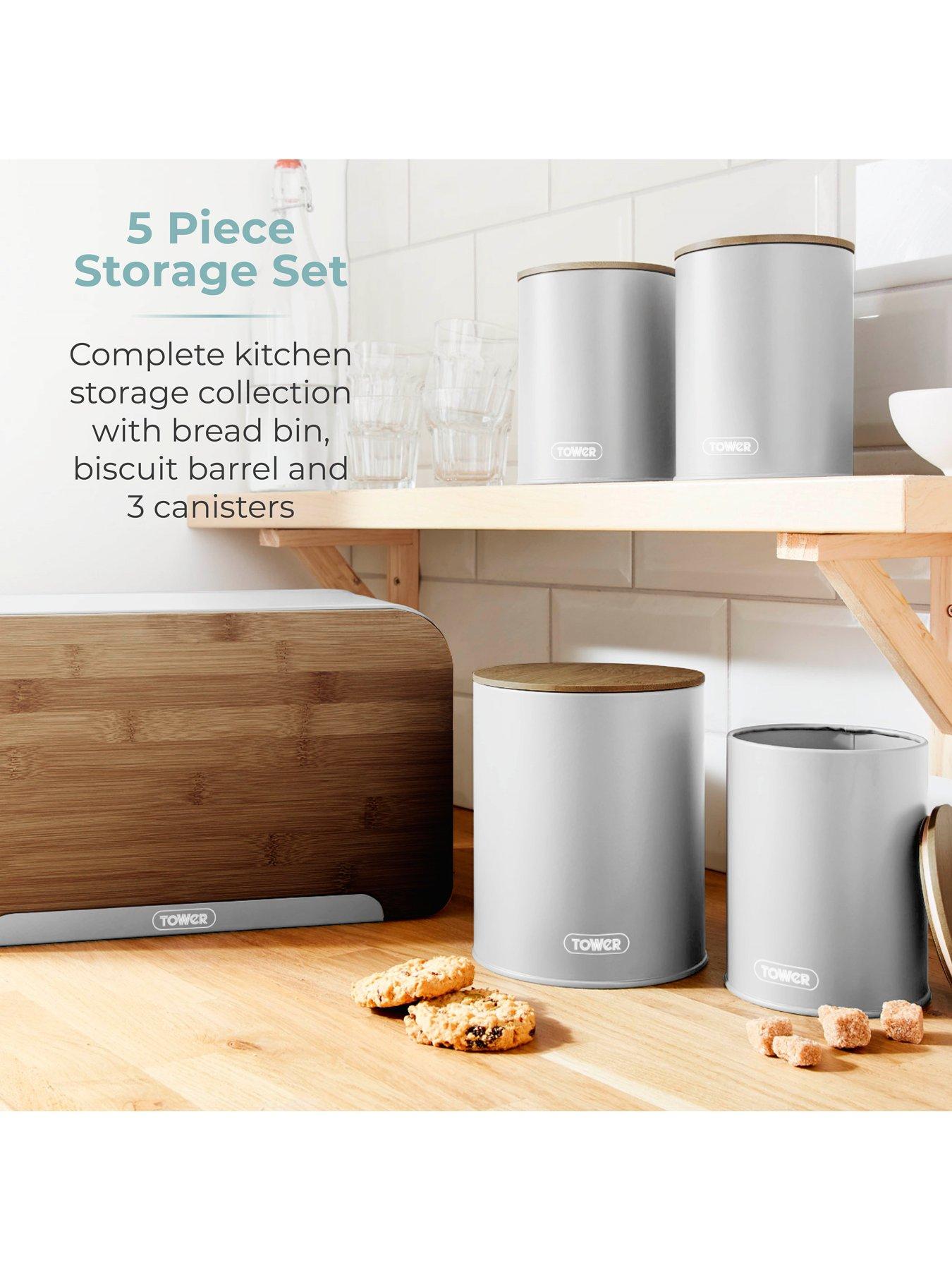 Tower Scandi 5 Piece Storage Set | Very