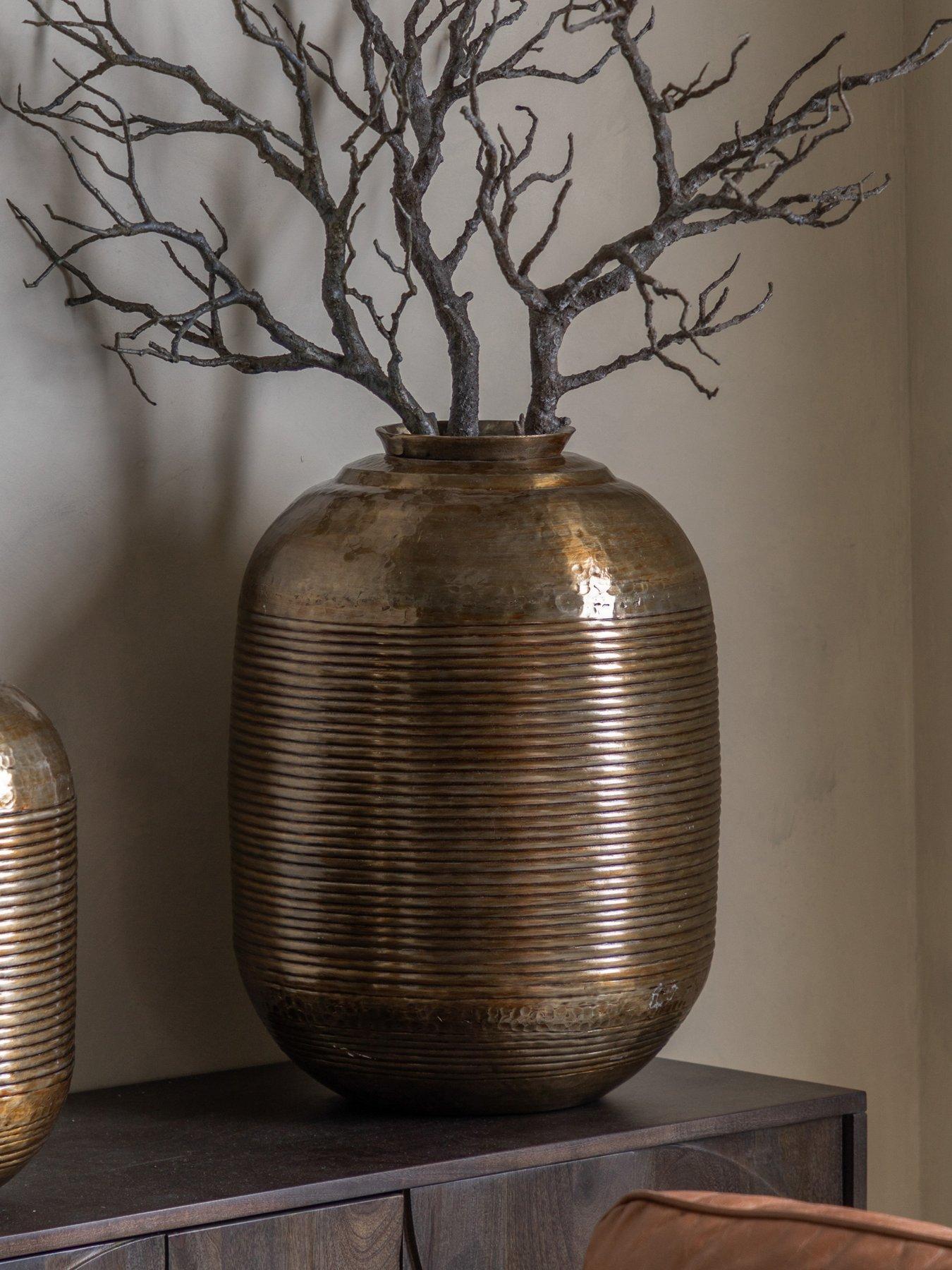 Gallery Direct Kasai Large Metal Vase | Very