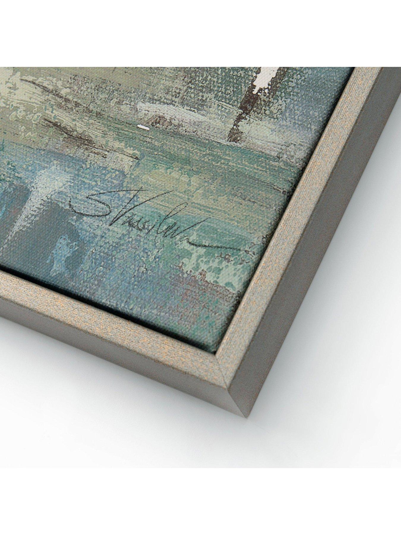 Gallery Direct At Dawn Framed Canvas Wall Art | Very