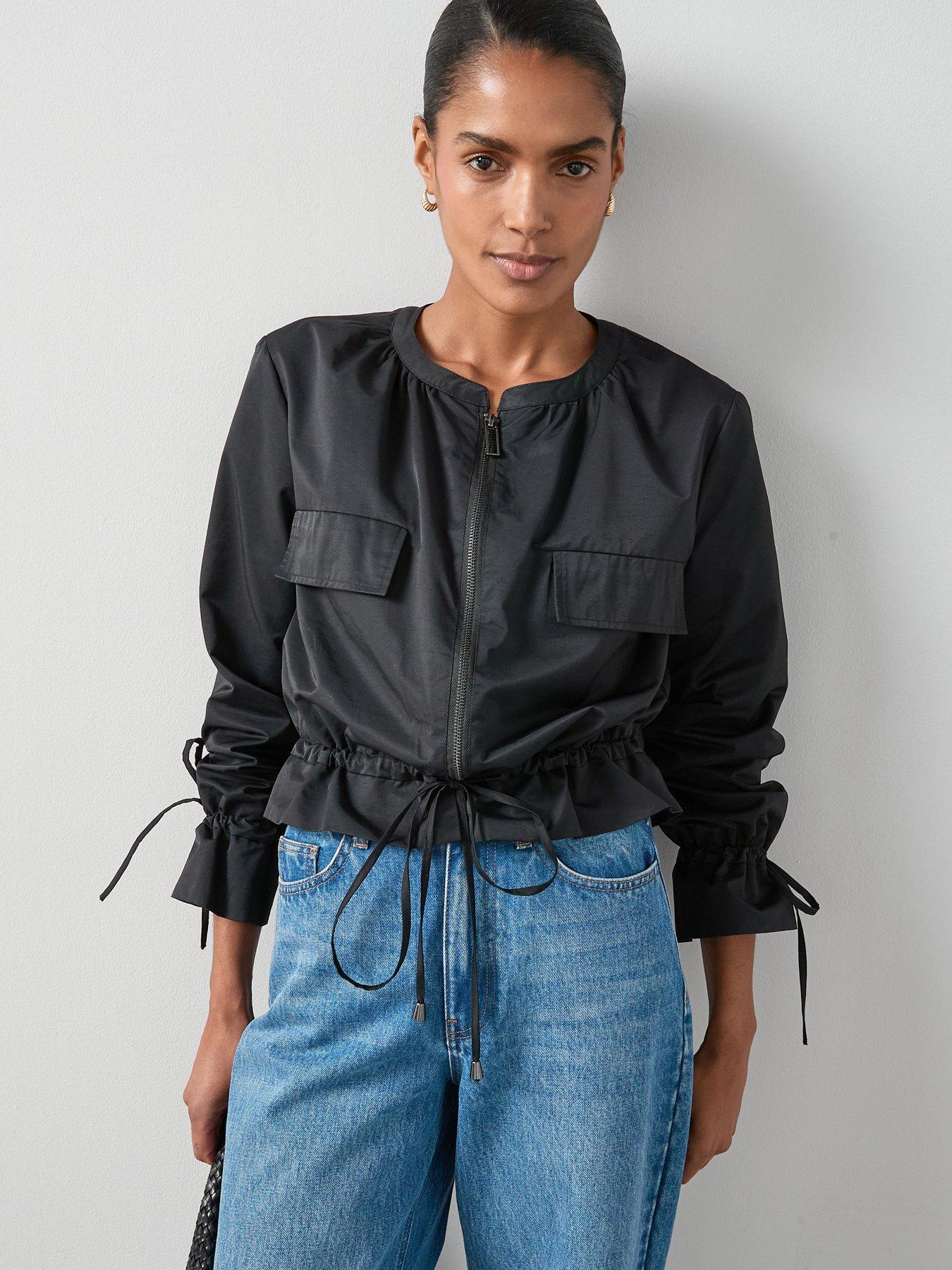 Womens Black Jackets - Very