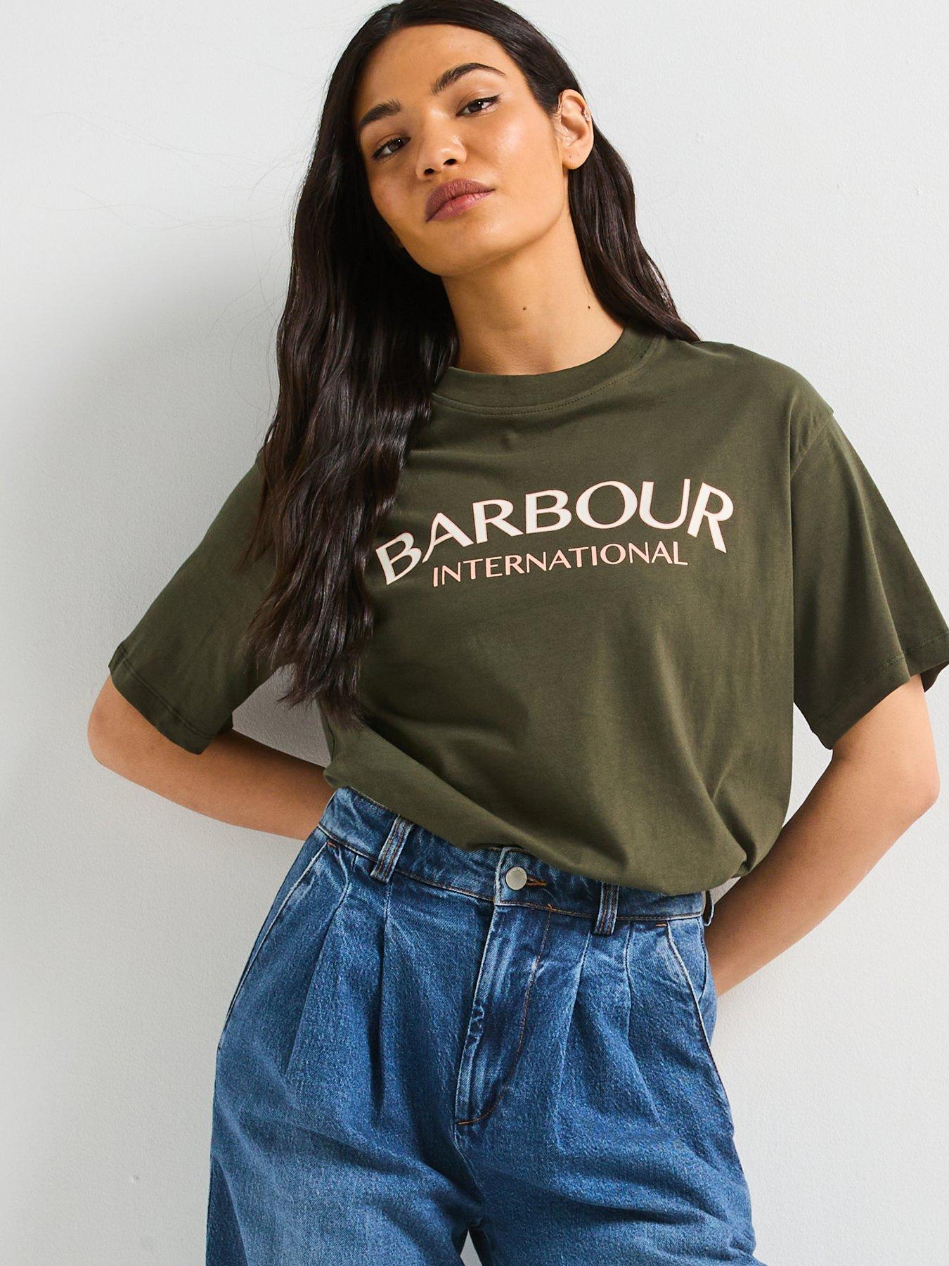 Barbour International Cali T-Shirt - Green | Very