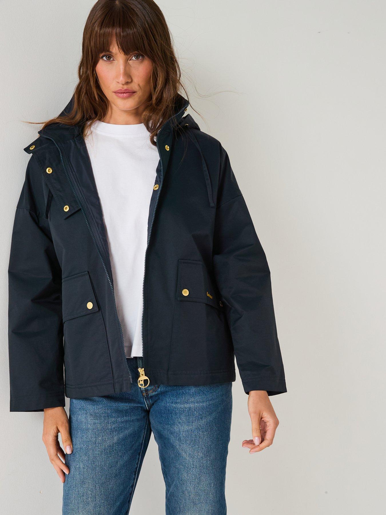 Womens Blue Waterproof Jackets - Very